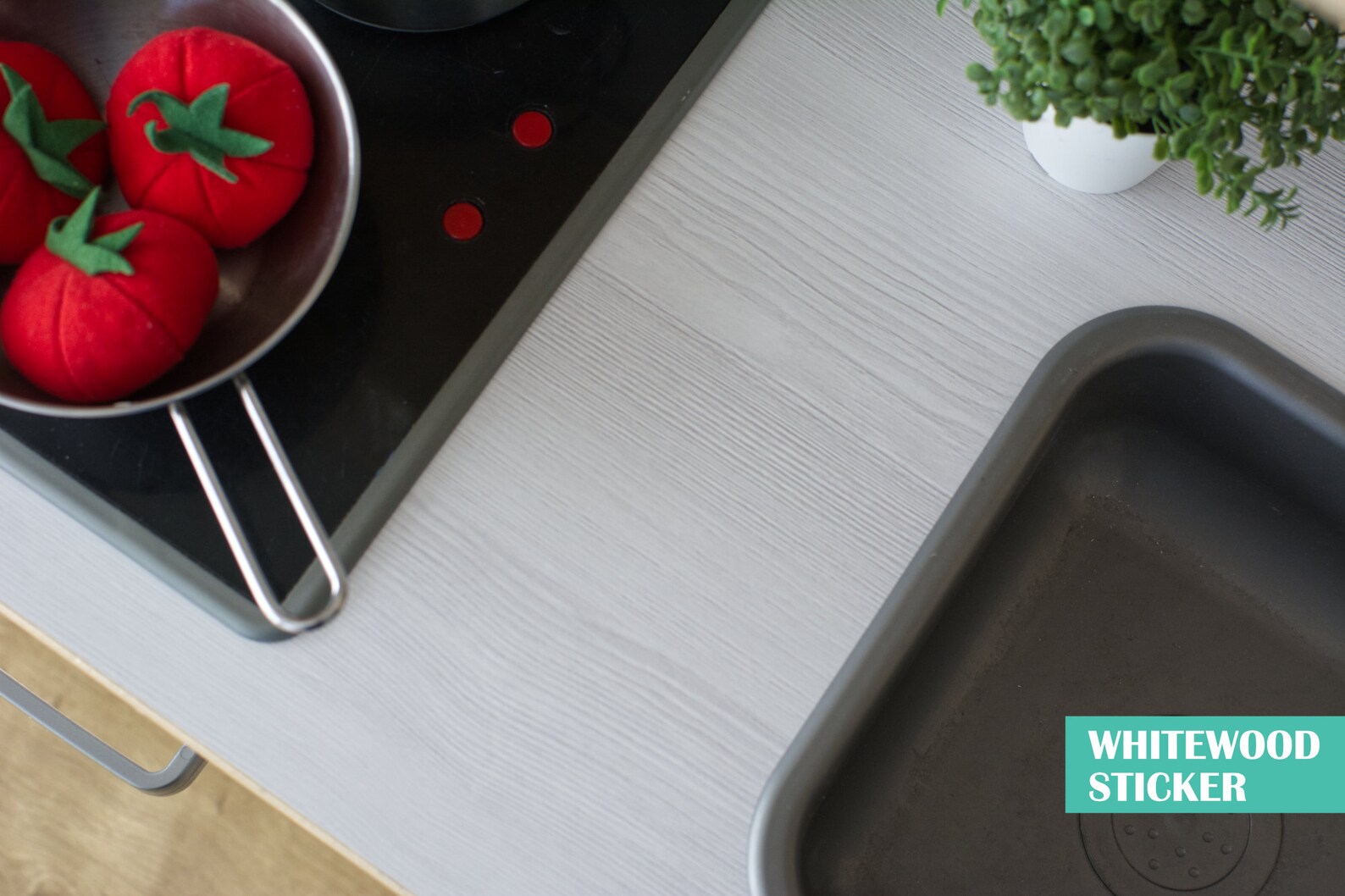 Wooden Countertop Sticker for IKEA Duktig Play Kitchen Sand | Etsy