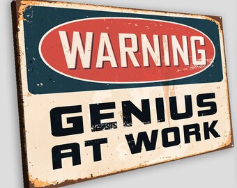 Genius at Work - Etsy