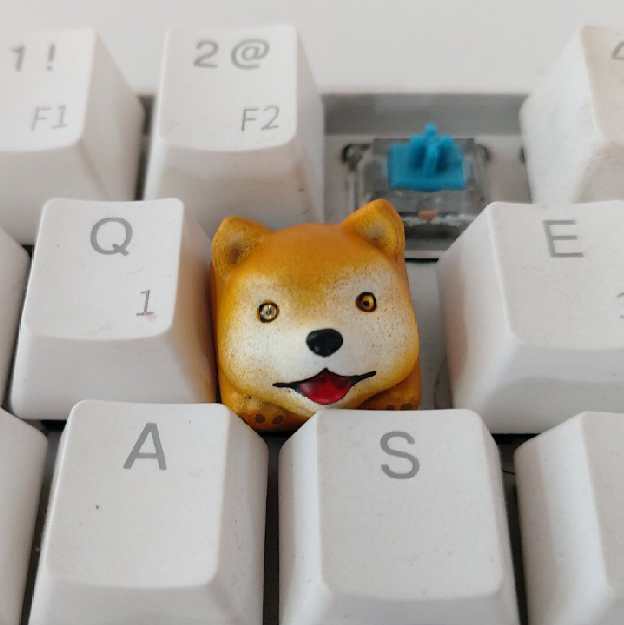 Corgi Resin Keycap Handmade Artisan Keycap Handmade Keycap | Etsy