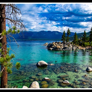 Sand Harbor Lake Tahoe Photography, Scenic Wall Art (digital Download ...