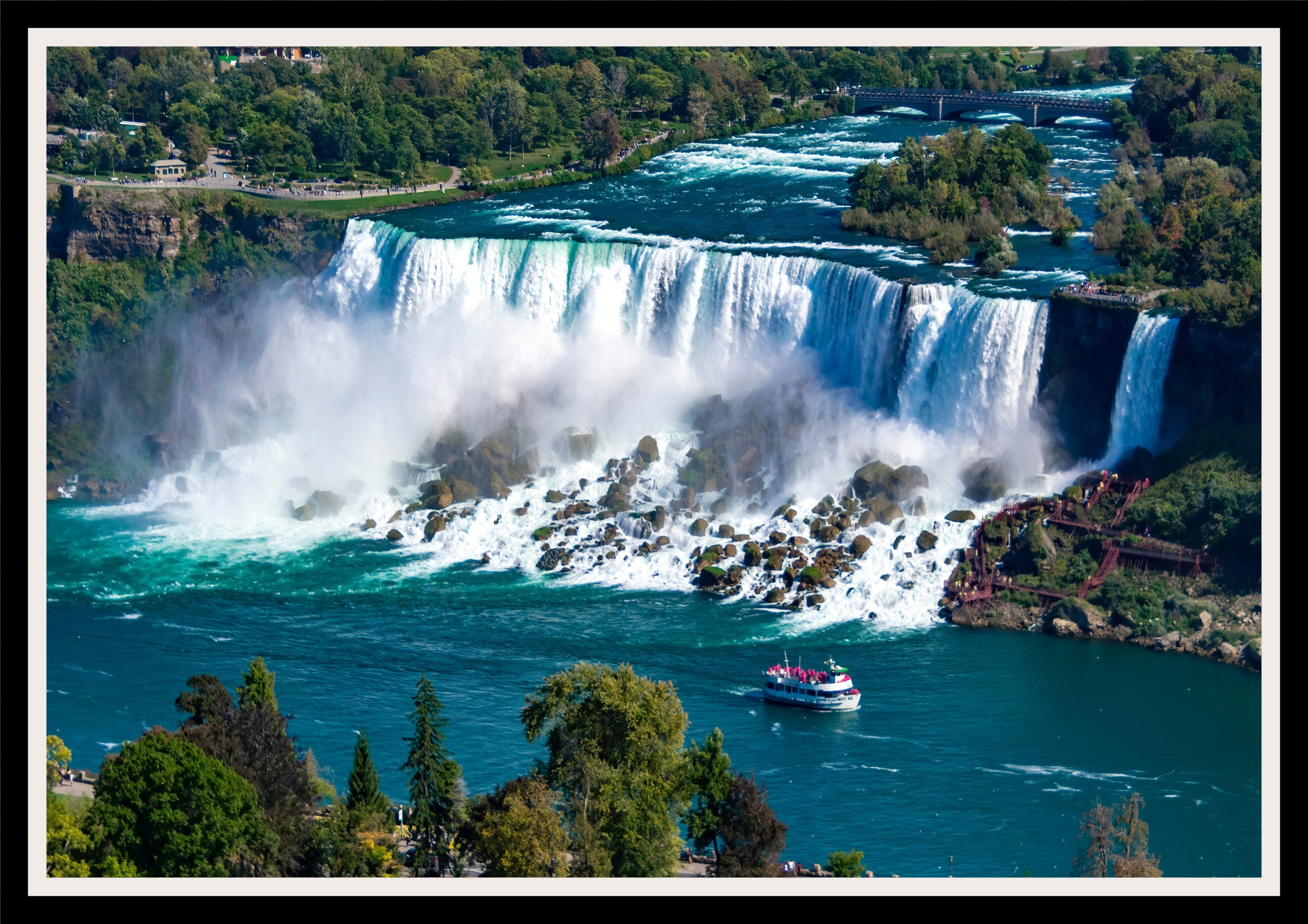Niagara Falls Photo, Waterfall Wall Art, Waterfall Photo, Travel Photo ...