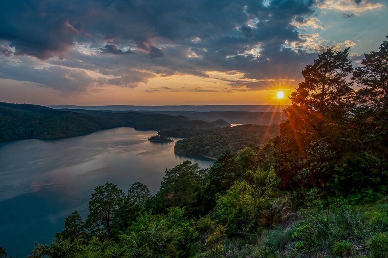 Raystown Late Photo, Raystown Sunset, Scenic Overlook, Lake Decor, Lake ...