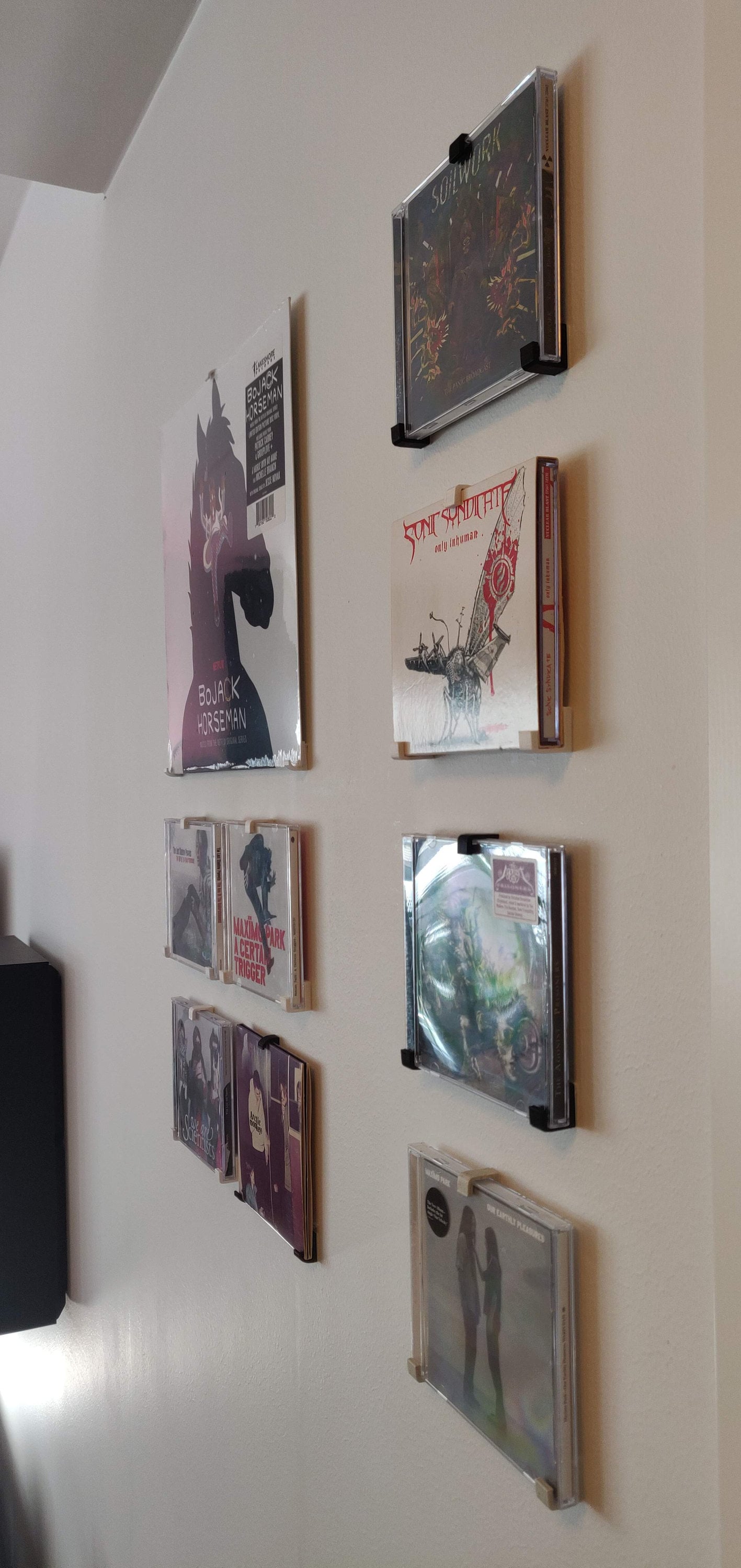 Minimalist CD Wall Mounts - Etsy