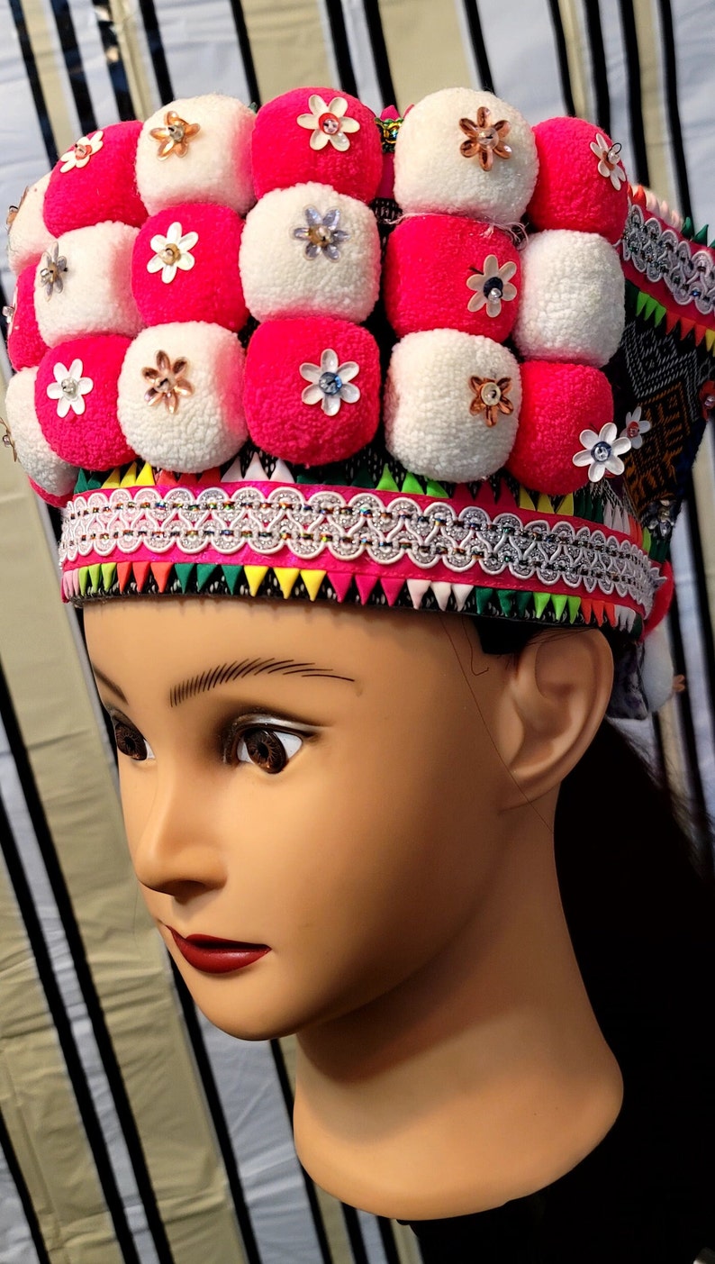 Hmong Vintage Hat - Etsy