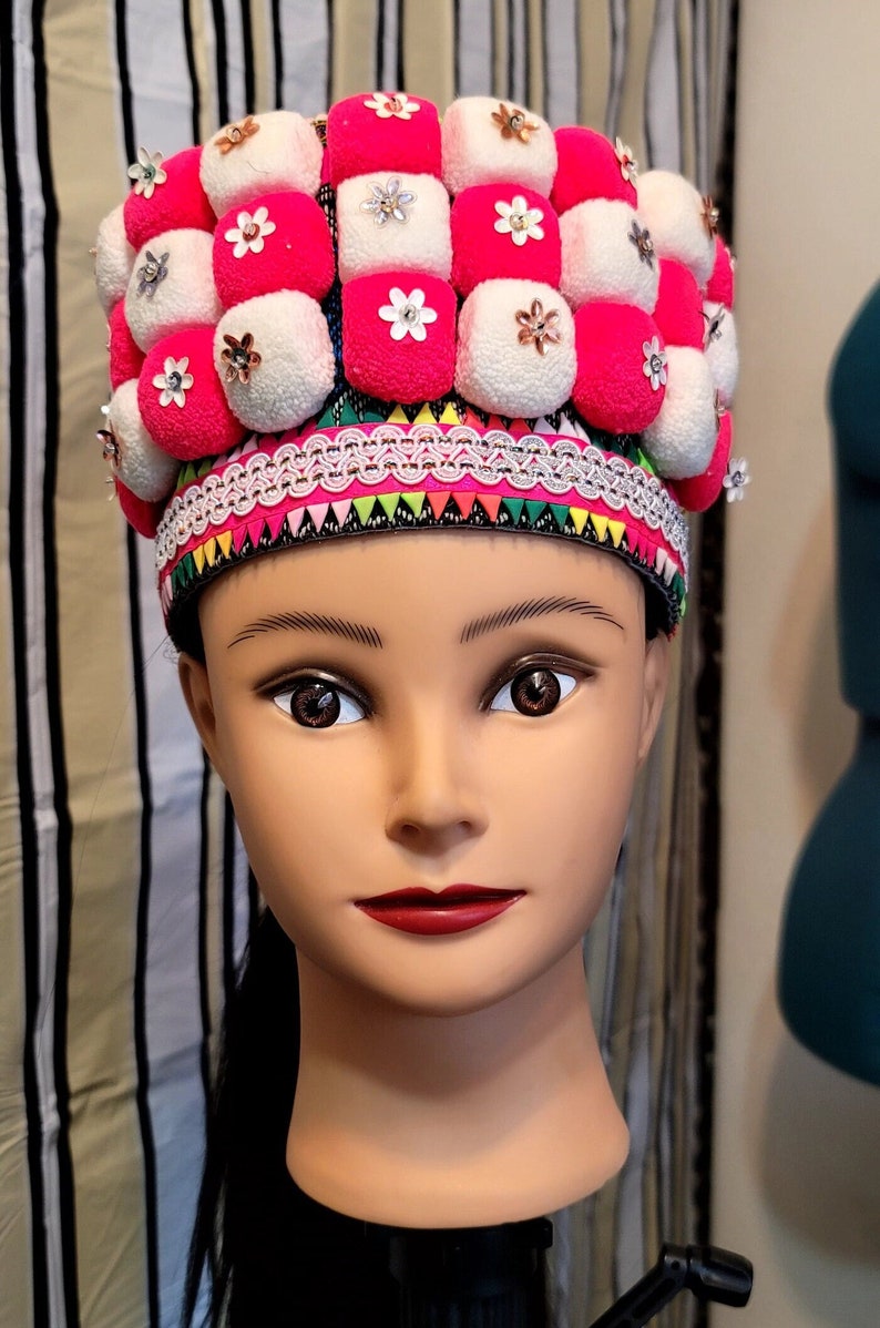 Hmong Vintage Hat - Etsy