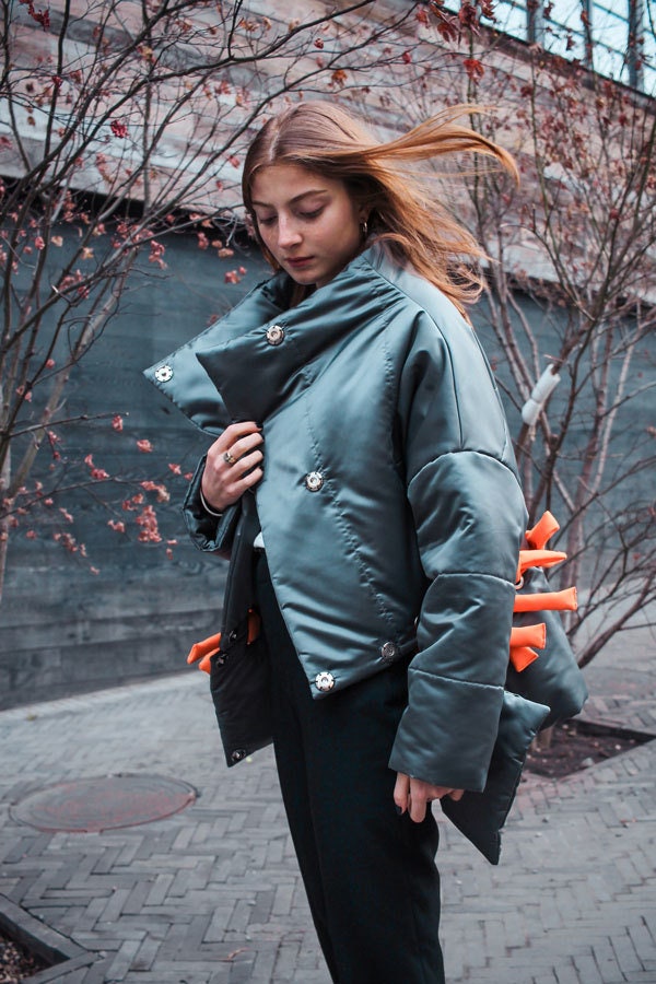 Transformable Puffer Jacket (made to Order) - Etsy