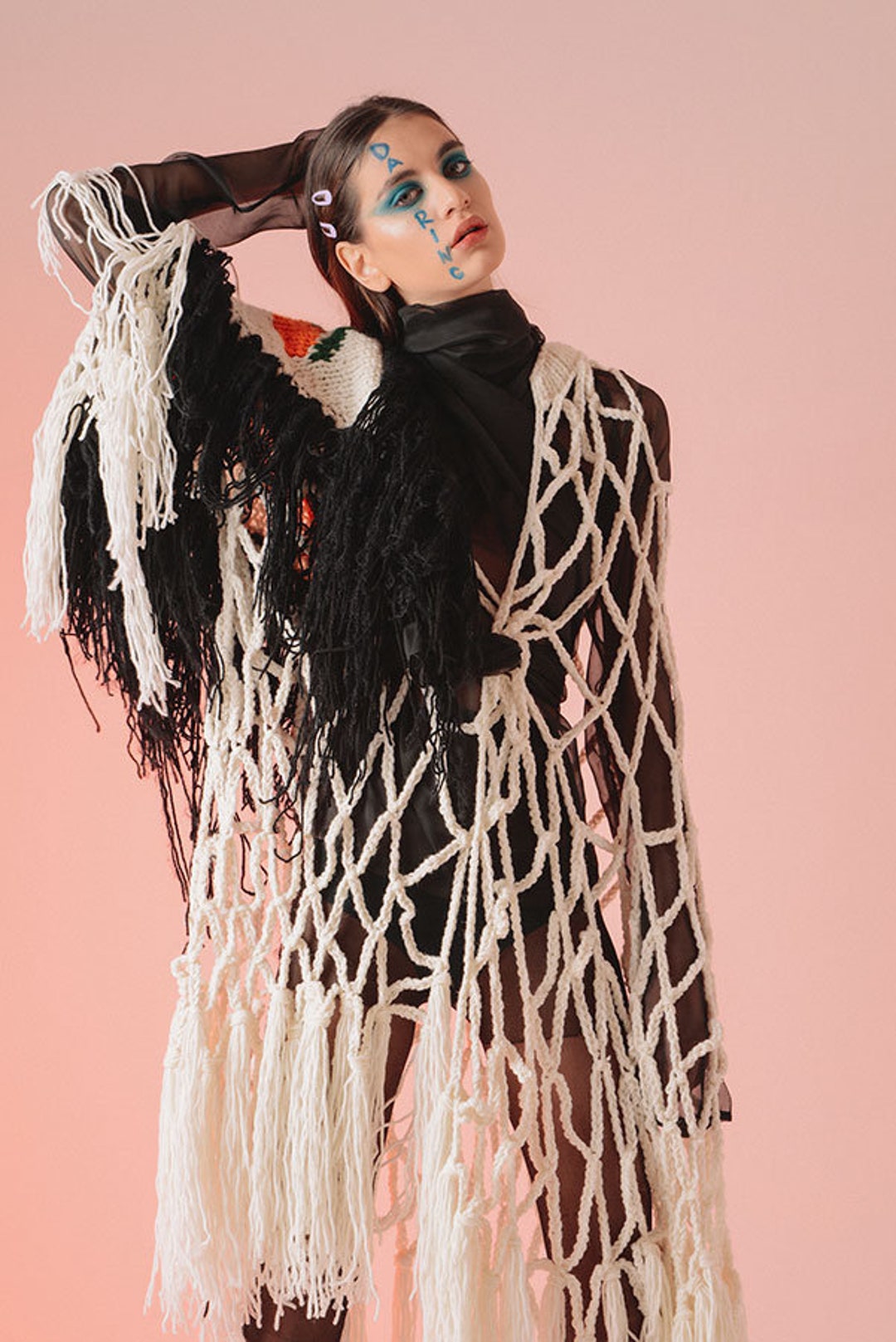 Fishnet Tangerine Jacket (made to Order) - Etsy