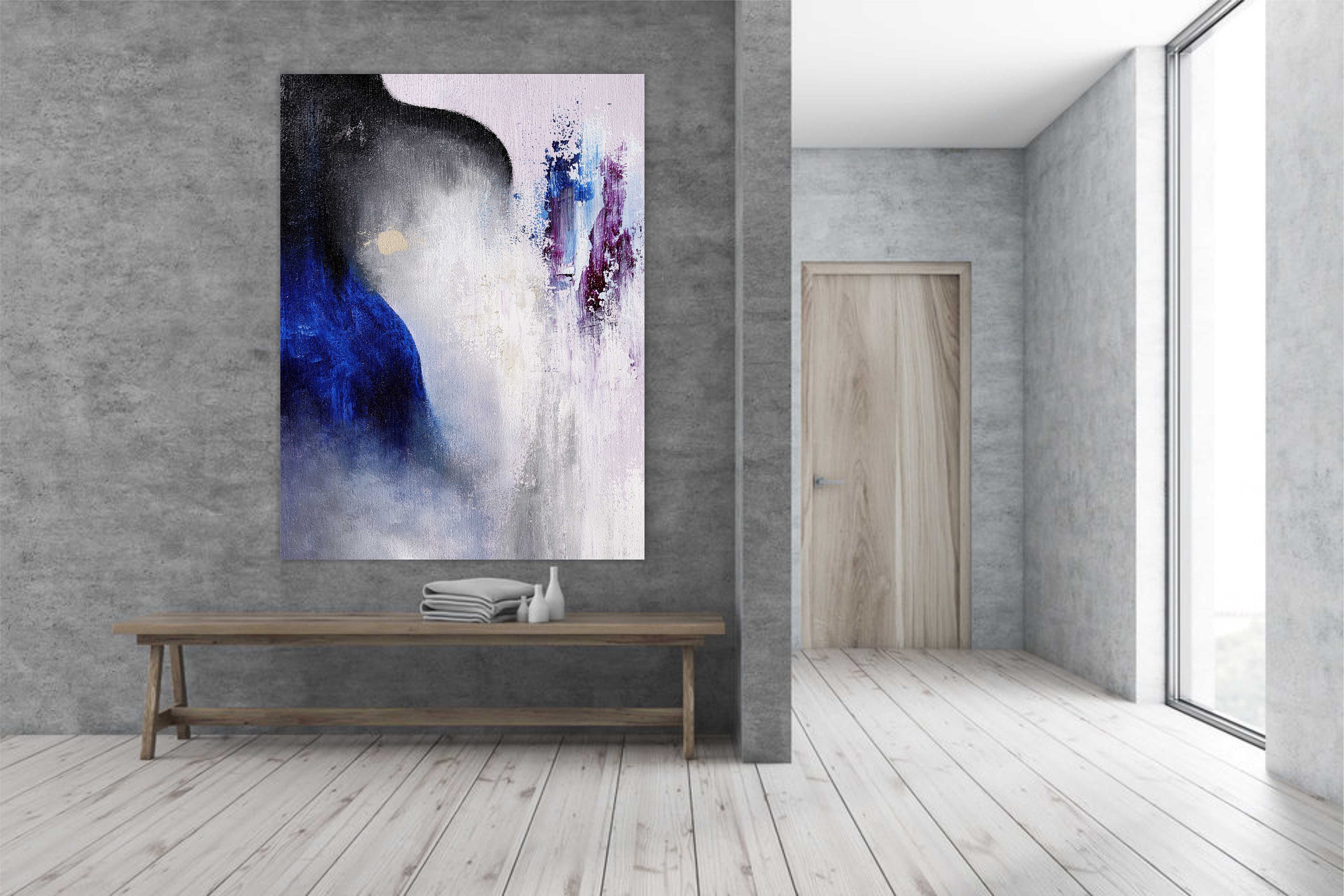 Modern Abstract Wall Art Abstract Paintings on Canvas Original - Etsy