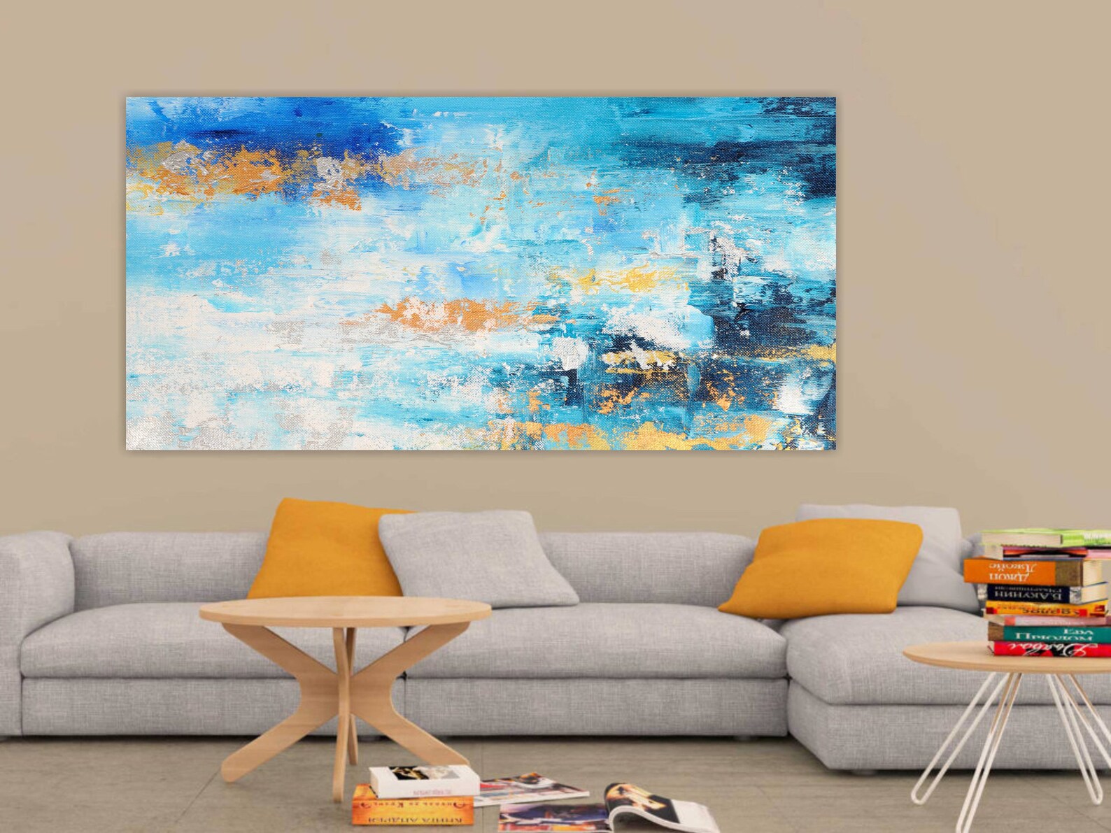 Extra Large Abstract Painting Original Large Acrylic Canvas - Etsy