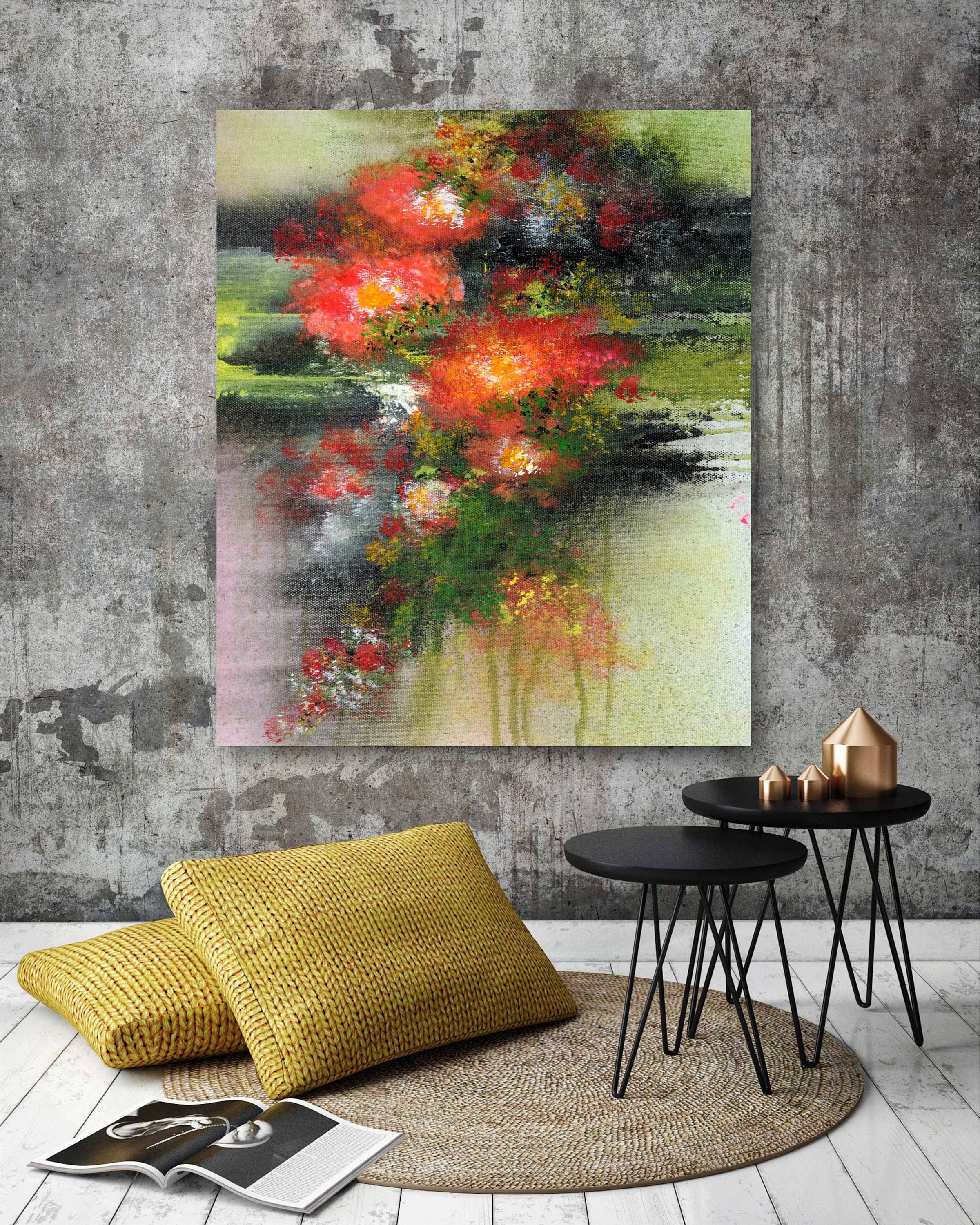 Modern Contemporary Artwork Extra Large Wall Art Original - Etsy UK
