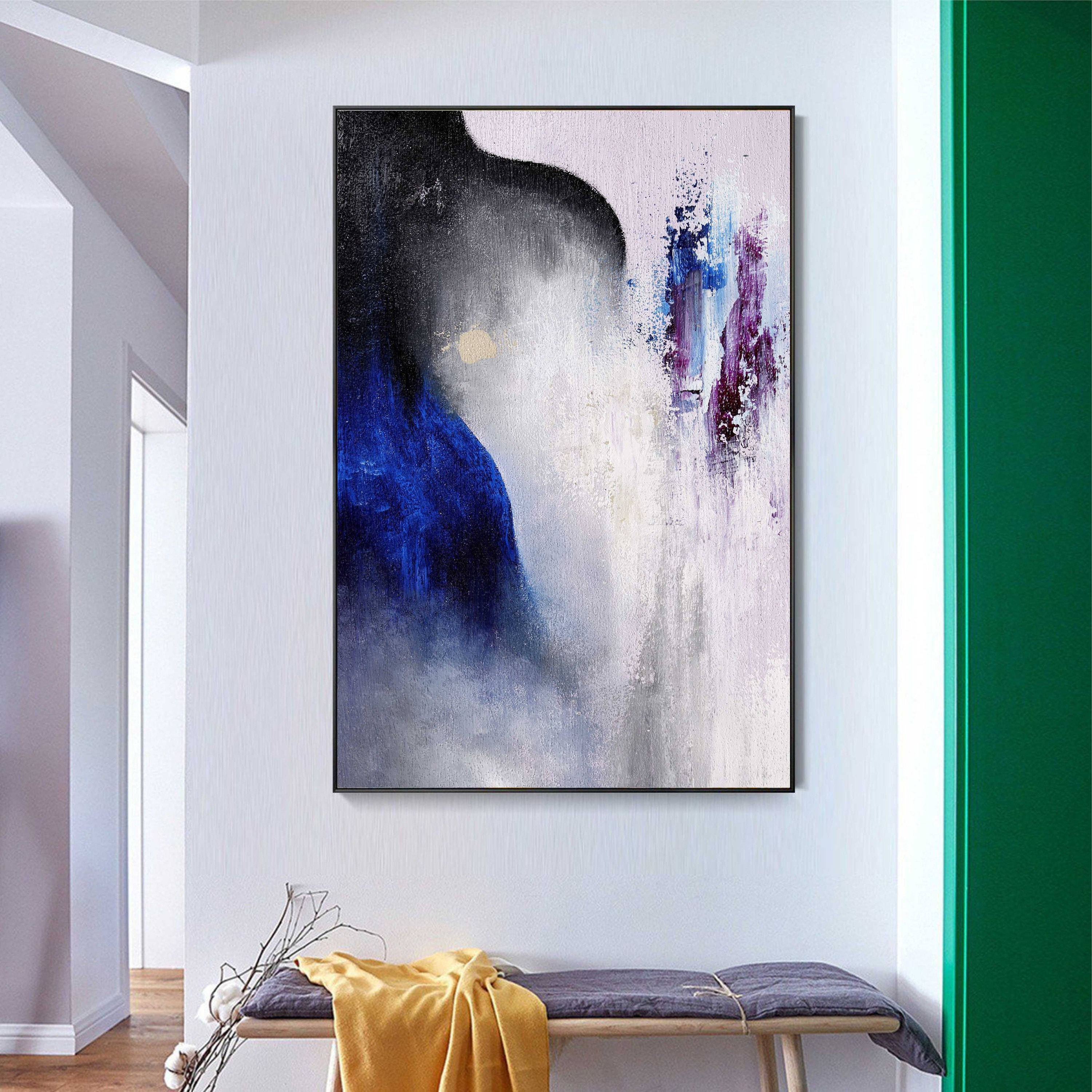 Modern Abstract Wall Art Abstract Paintings on Canvas Original - Etsy