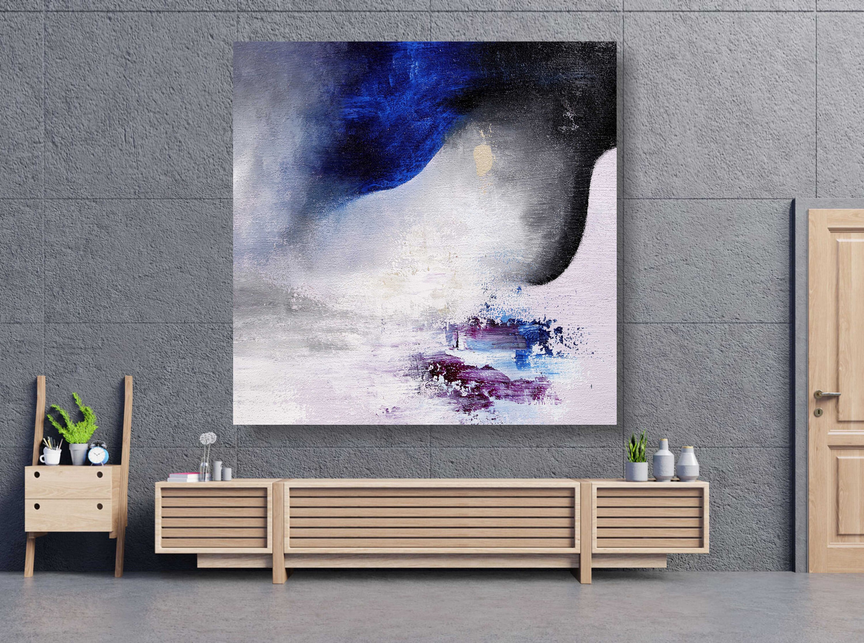 Modern Abstract Wall Art Abstract Paintings on Canvas Original - Etsy