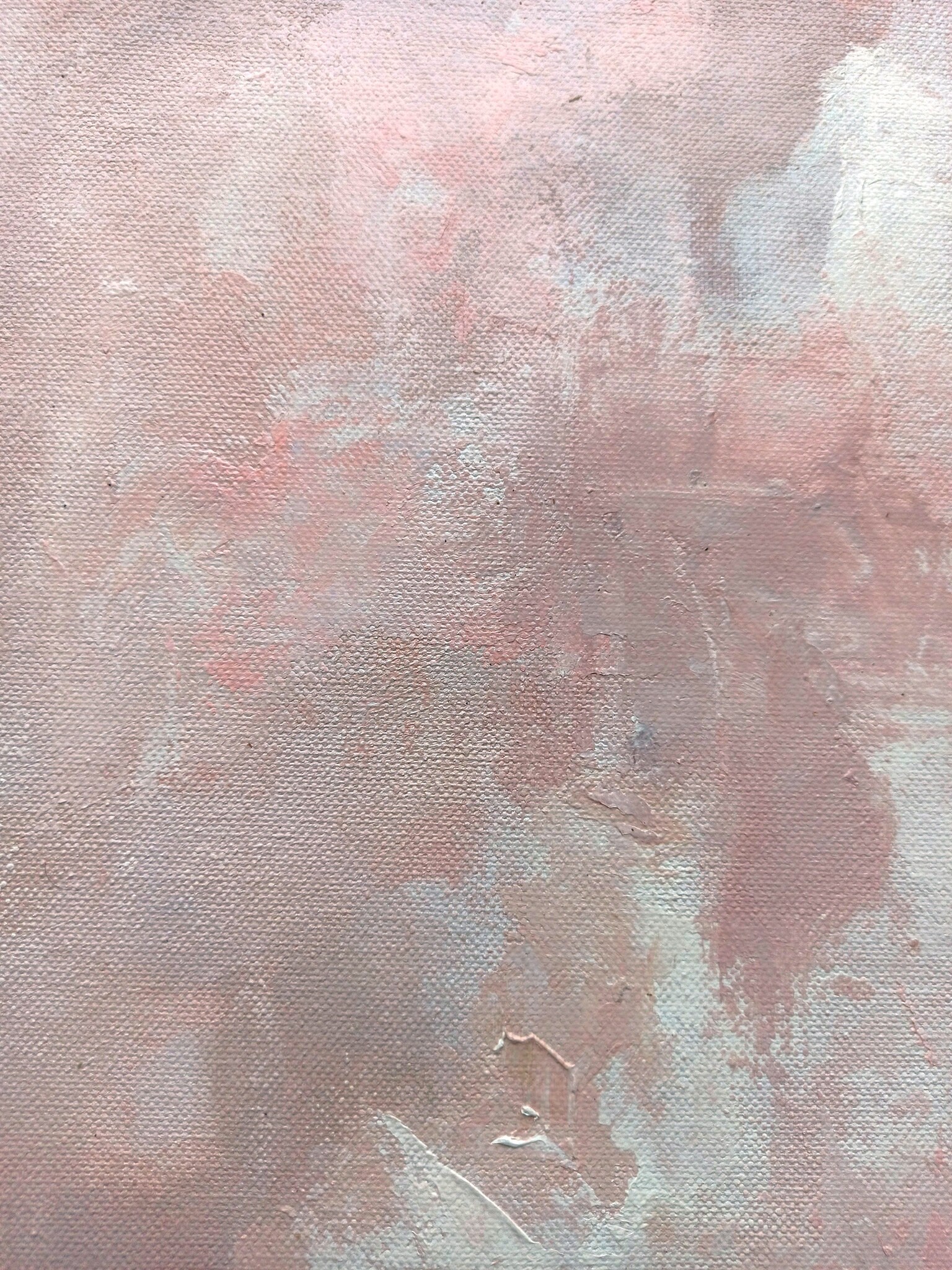 Pink Abstract PaintingAbstract Canvas Painting Extra Large | Etsy