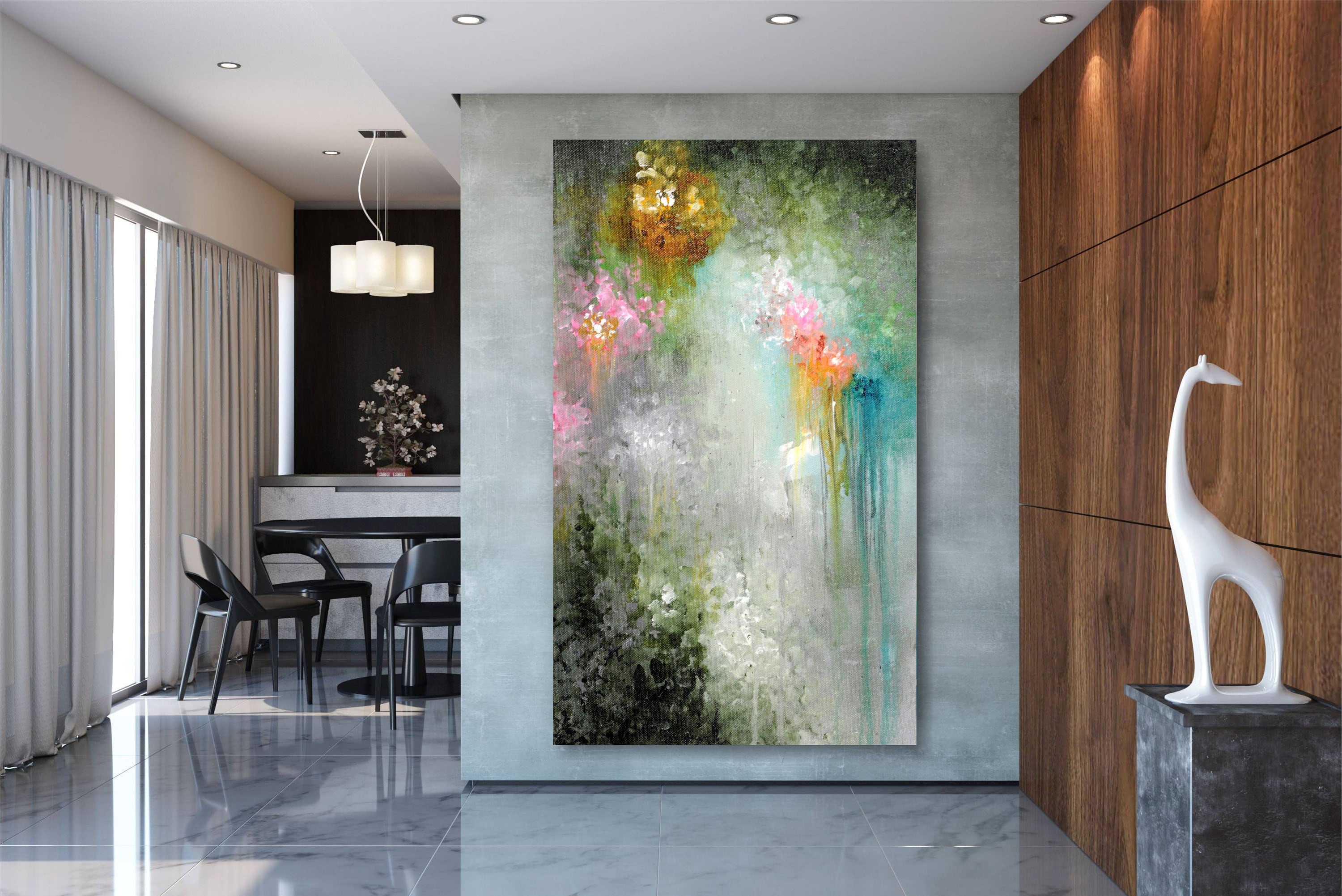 Oversized Abstract Wall Art Original Abstract Painting - Etsy