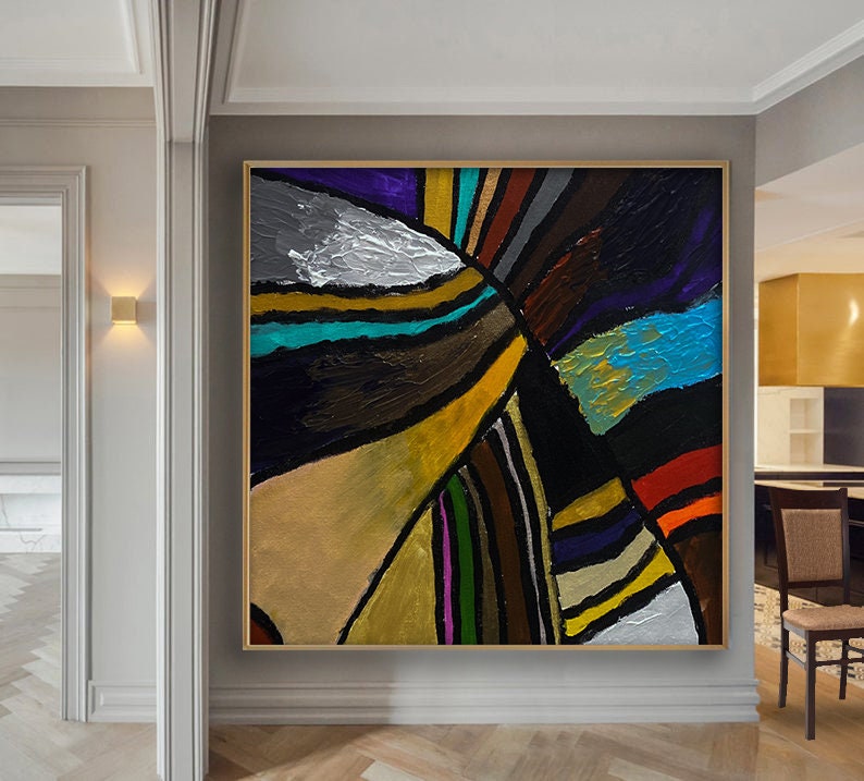 Traditional Modern Abstract Original Handmade Contemporary | Etsy