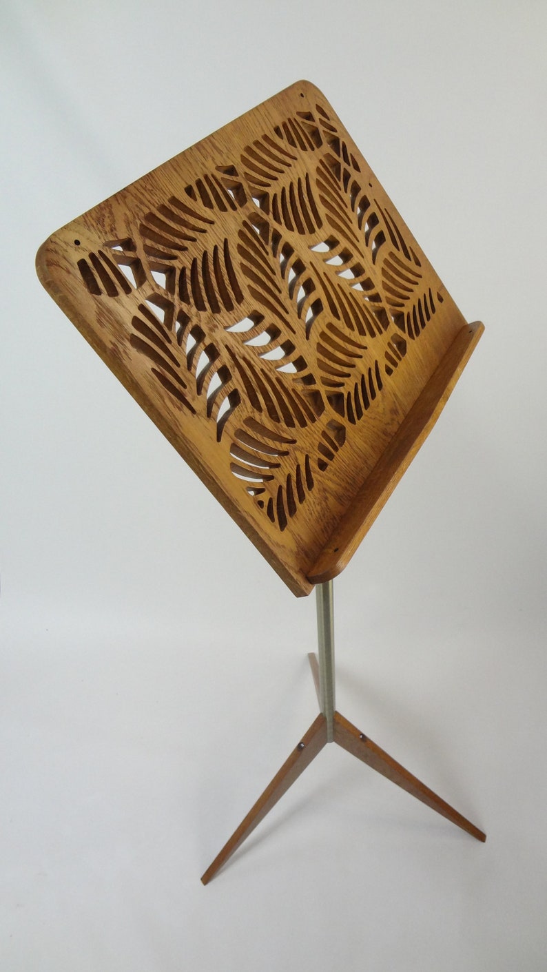 Wooden Music Stand Modern Style - Etsy