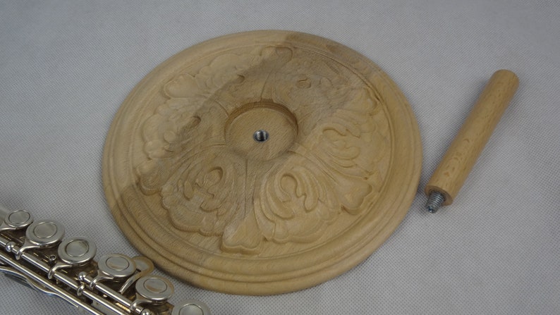 Flute Stand. Natural Solidwood. Baroque Style | Etsy