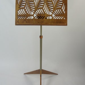 Wooden Music Stand, Modern Style - Etsy