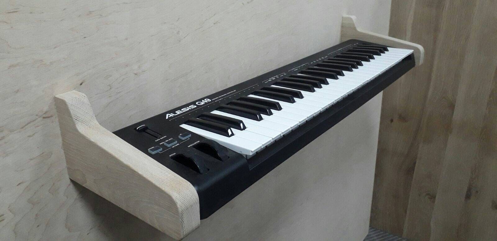 Wall Holders for Keyboard Digital Piano Midi Keyboard | Etsy UK