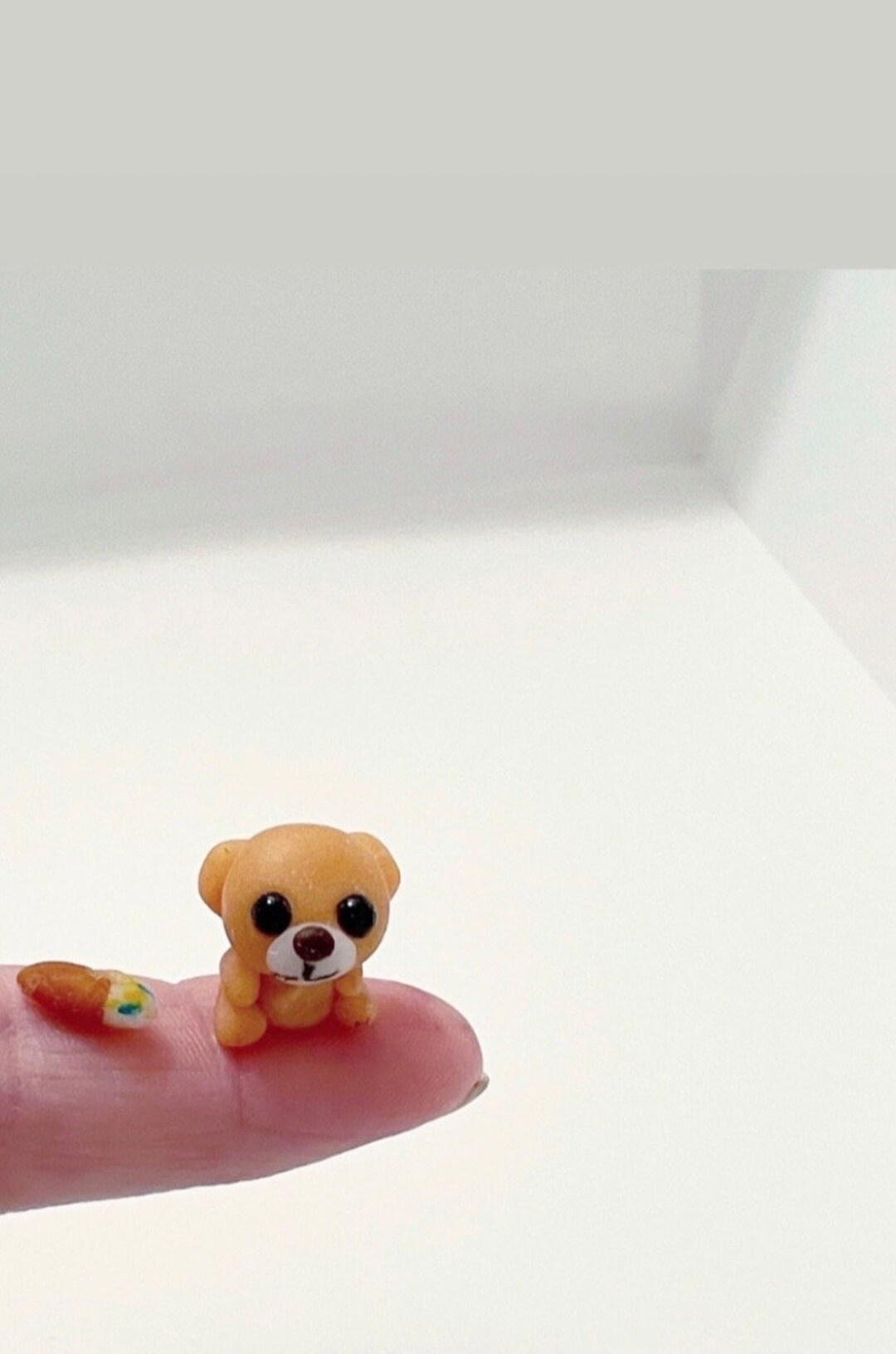 Tiniest Teddy With Tiny Ice Cream Cone - Etsy