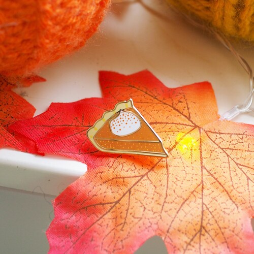 Pumpkin Pin - Etsy
