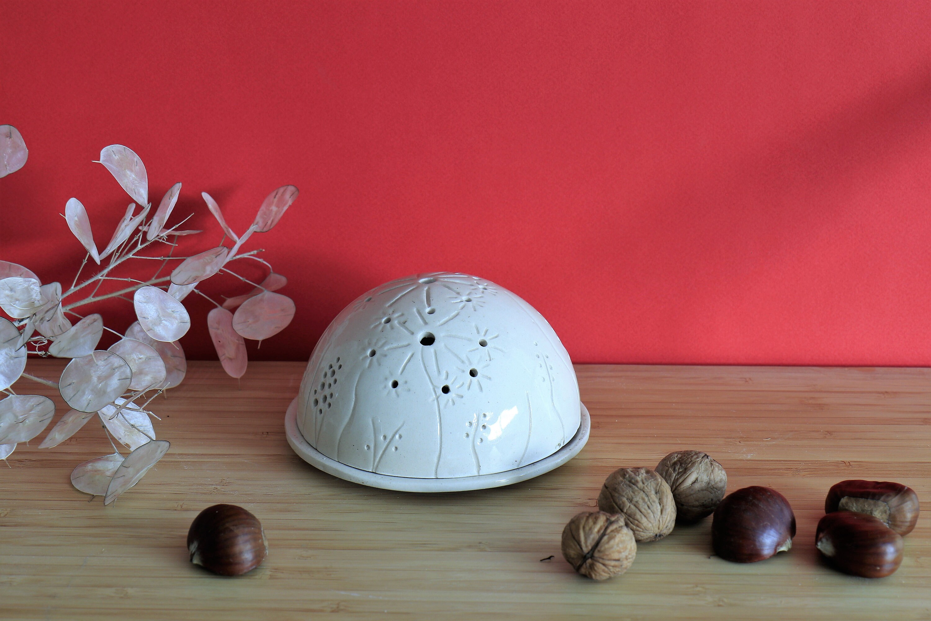 Half-bol fotoforoor met natuurlijke keramische patronen - Etsy Nederland