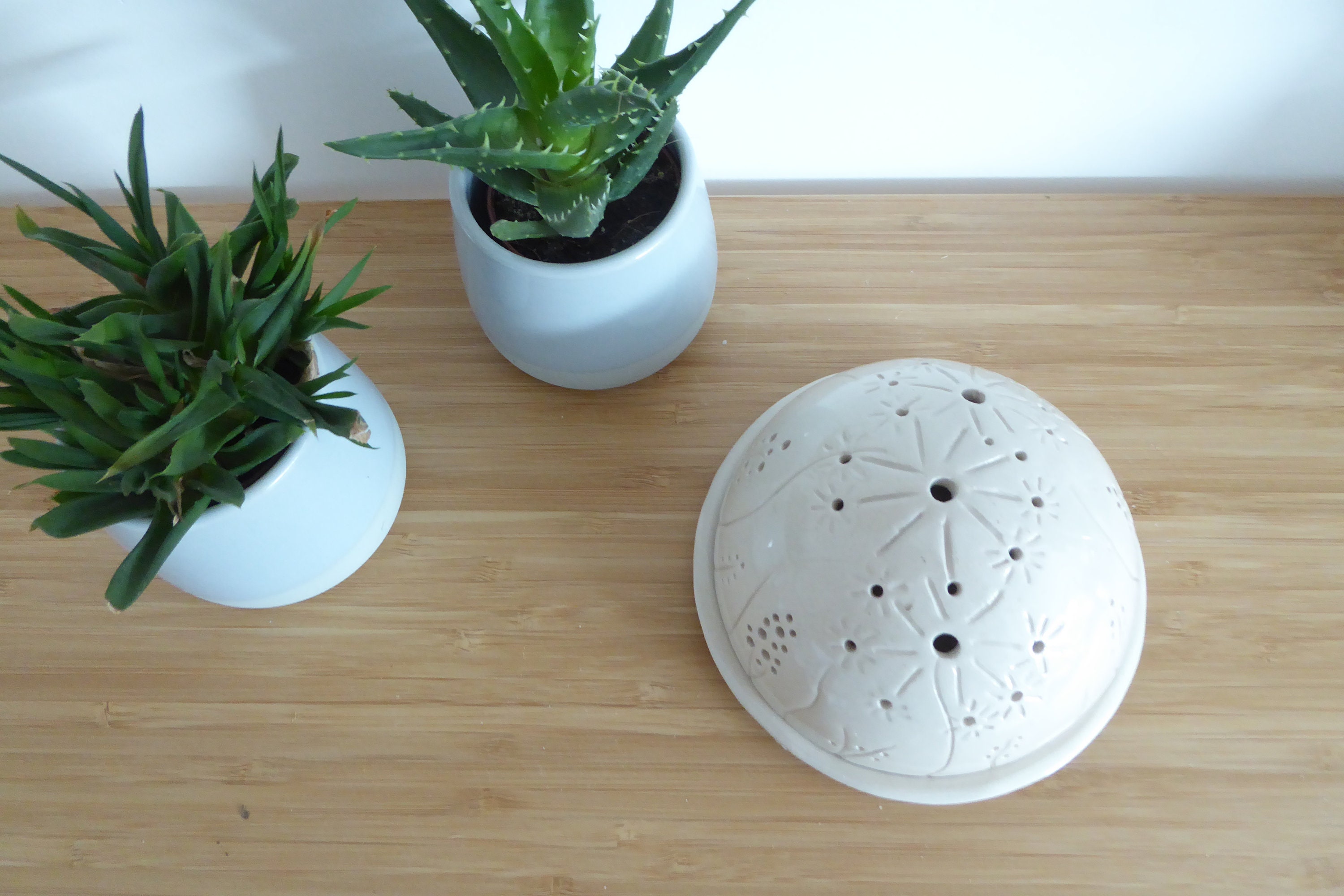 Half-bol fotoforoor met natuurlijke keramische patronen - Etsy Nederland