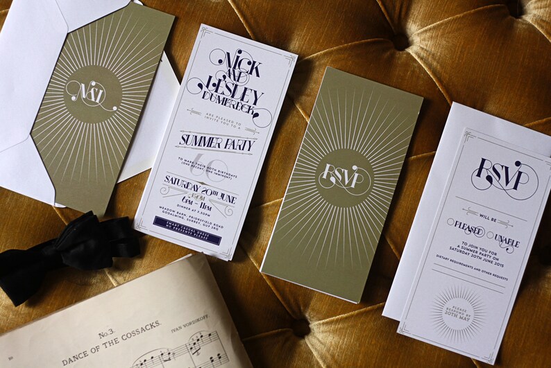 The Golden Age - Wedding, Party Invitations, Dress to Impress Party ...