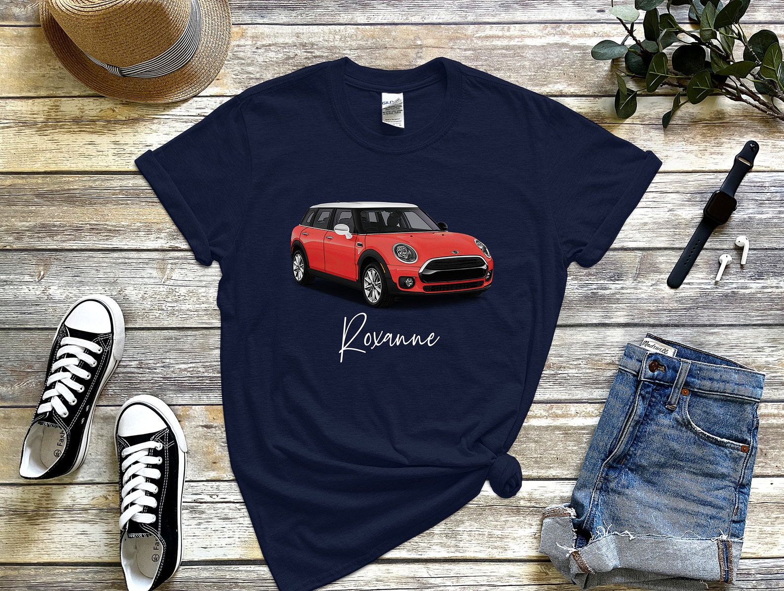 Mini Cooper T-shirt Mini Lover Custom Car Tee Car - Etsy