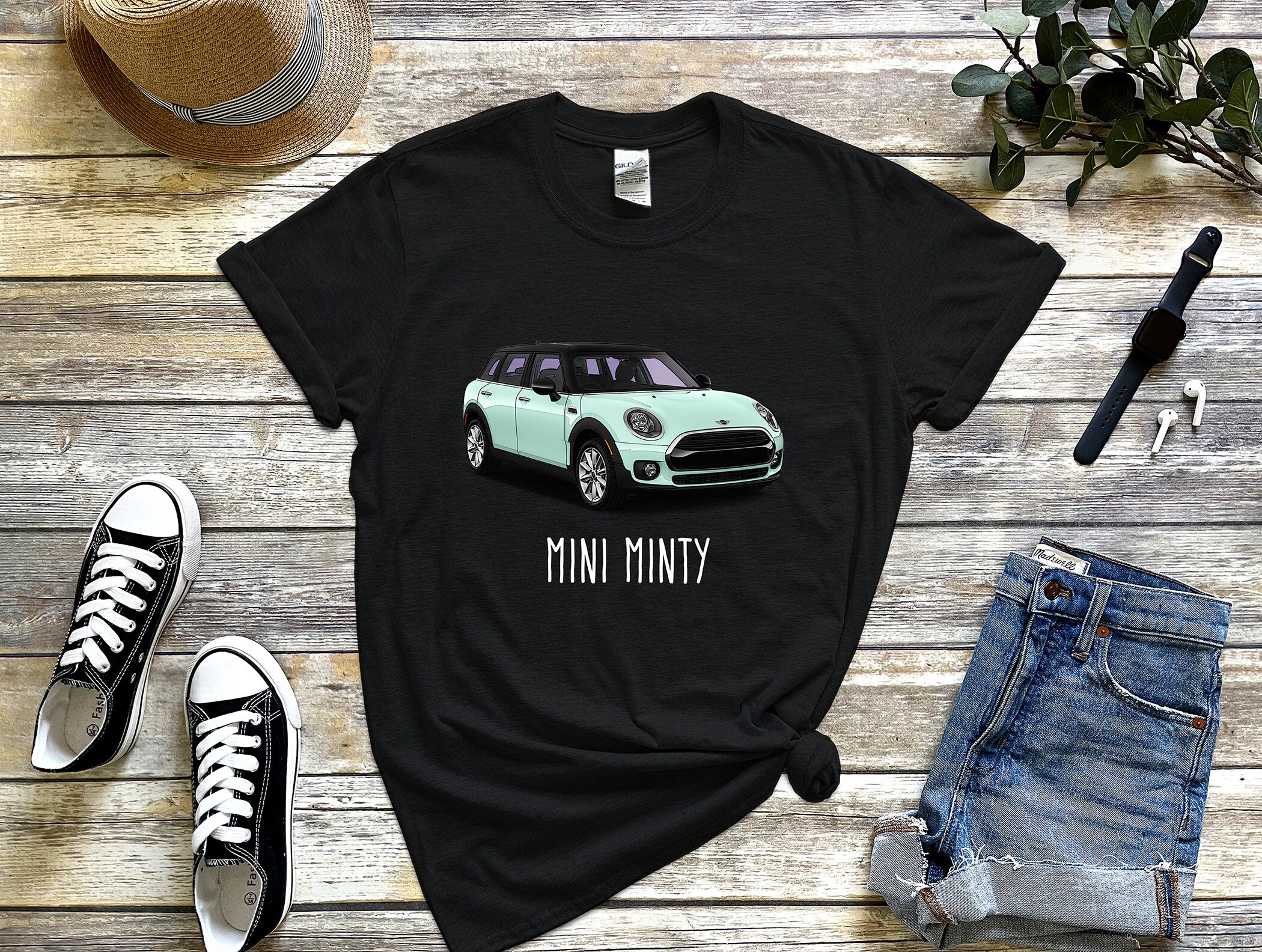 Mini Cooper T-shirt Mini Lover Custom Car Tee Car - Etsy