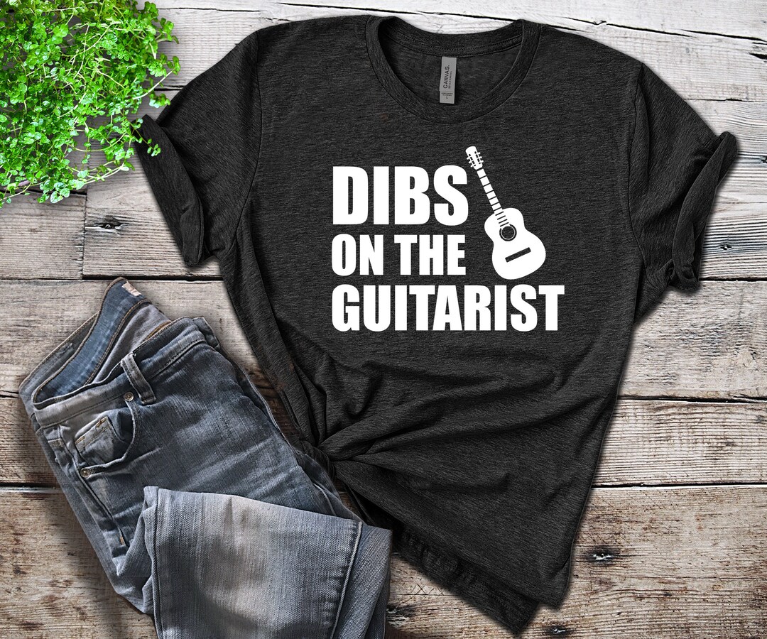 Dibs on the Guitarist - Lead Guitarist Shirt, Band Guitarist, Cover ...