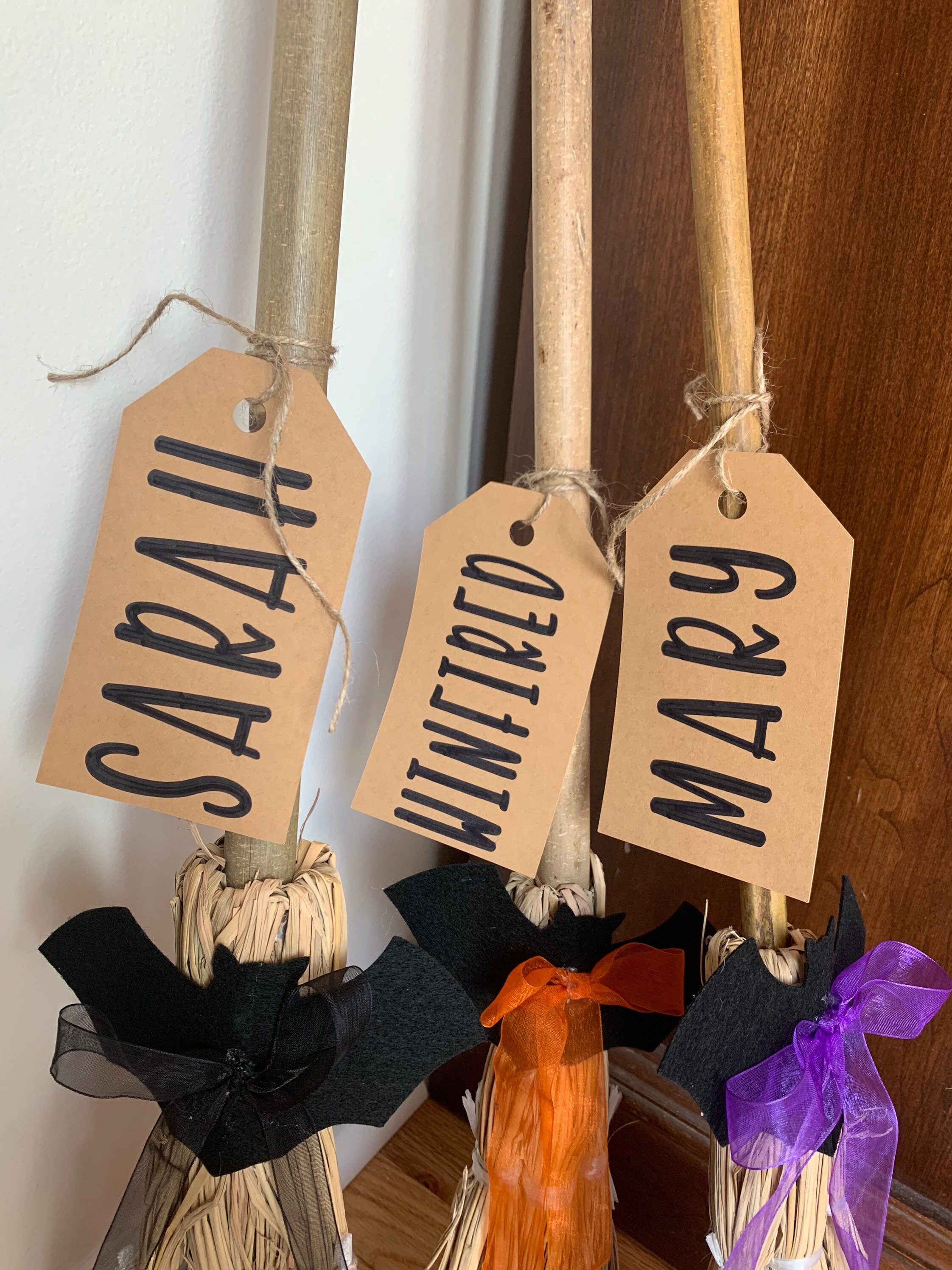 Hocus Pocus Brooms 4ft Halloween Decor Sanderson Sister - Etsy