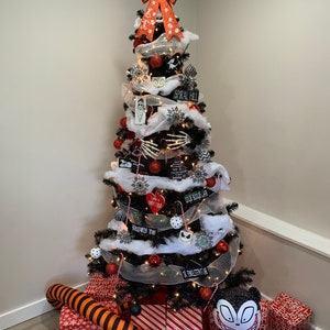 Nightmare Before Christmas Tree - Etsy