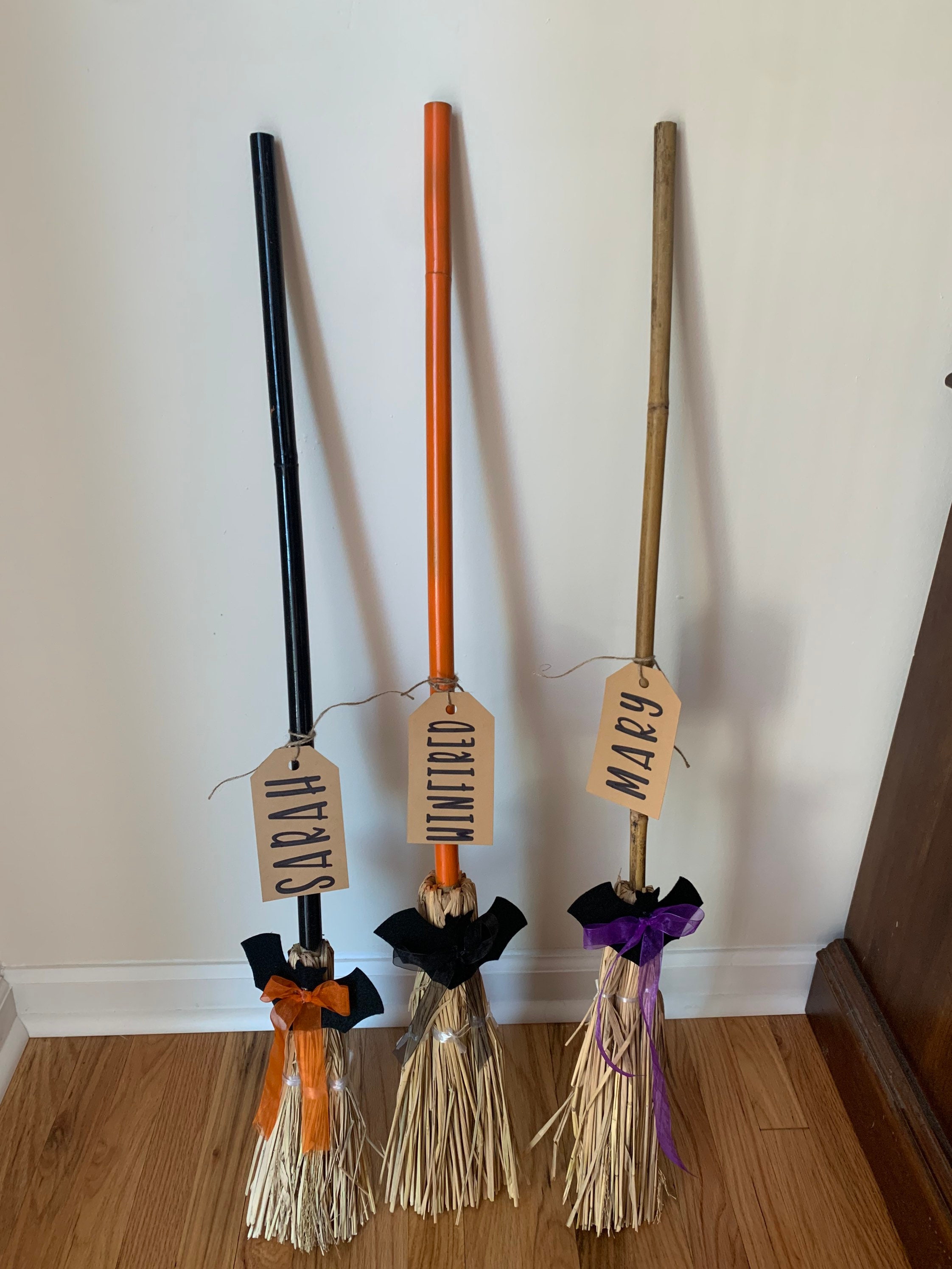 Hocus Pocus Brooms 4ft Halloween Decor Sanderson Sister - Etsy