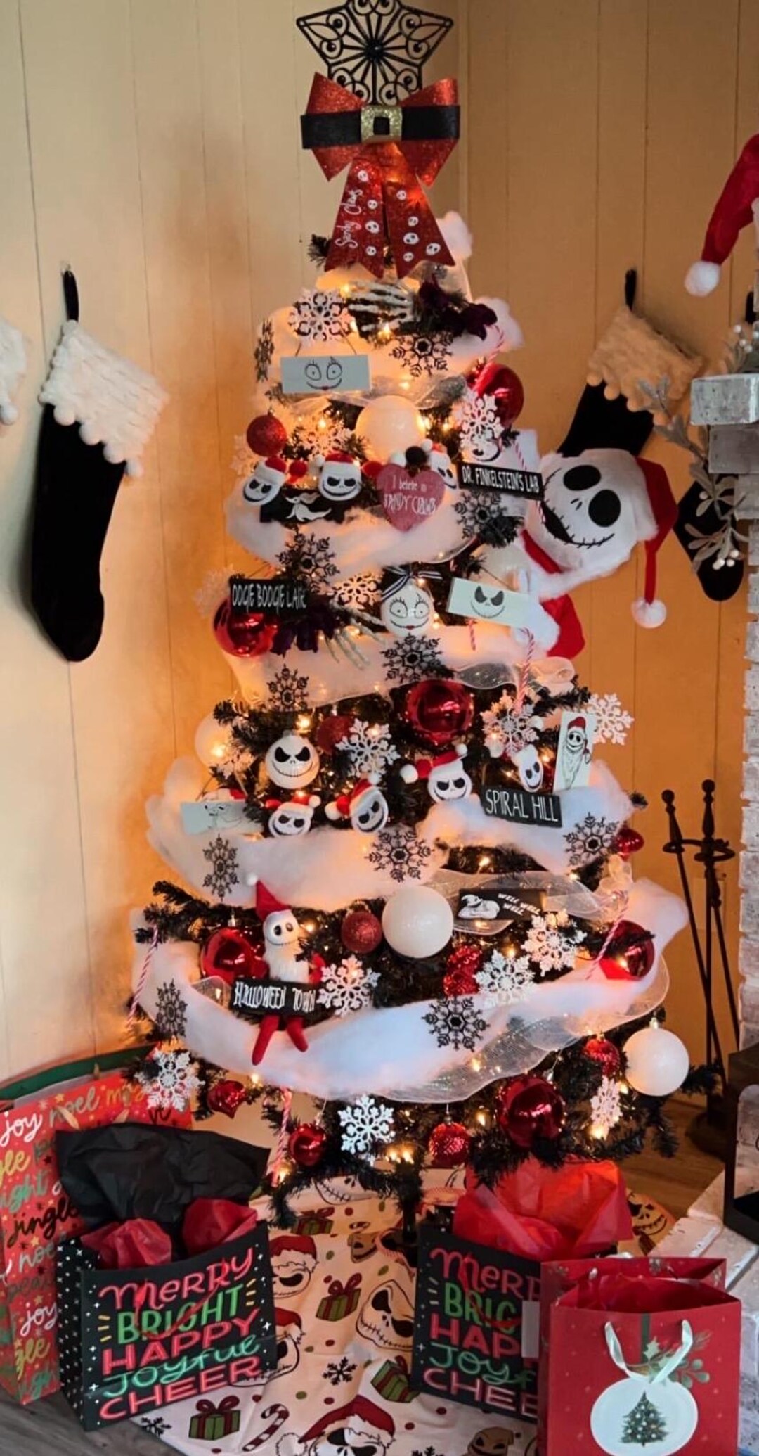 Nightmare Before Christmas Tree - Etsy