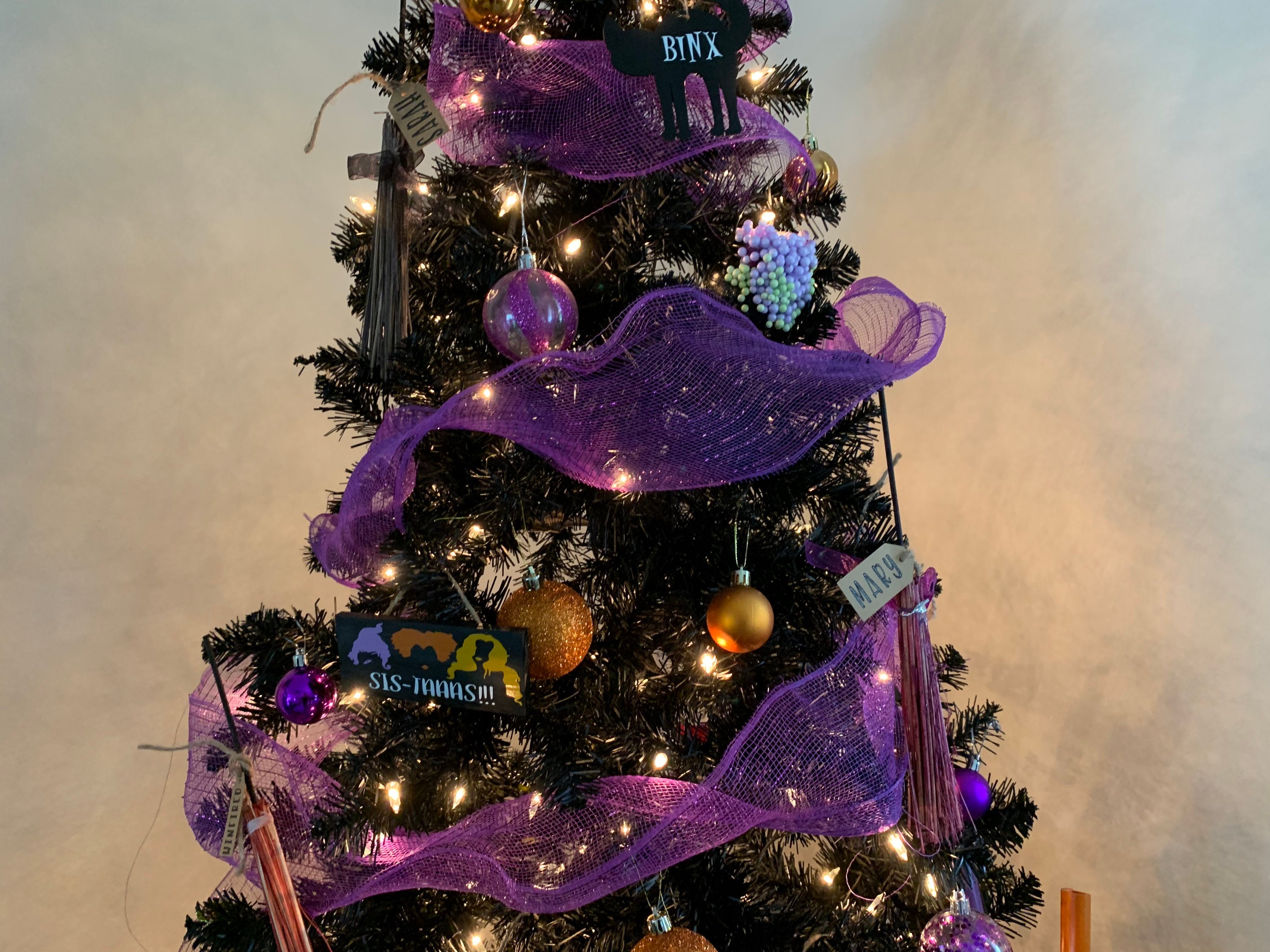 6.5 Ft Hocus Pocus Halloween Christmas Tree/ Halloween - Etsy