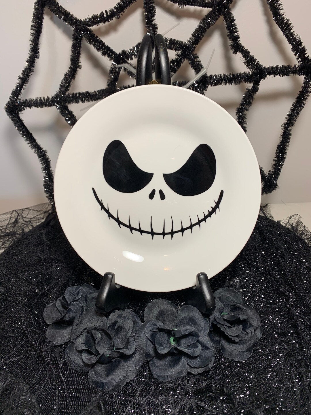 Nightmare Before Christmas Jack Skellington Plate - Etsy