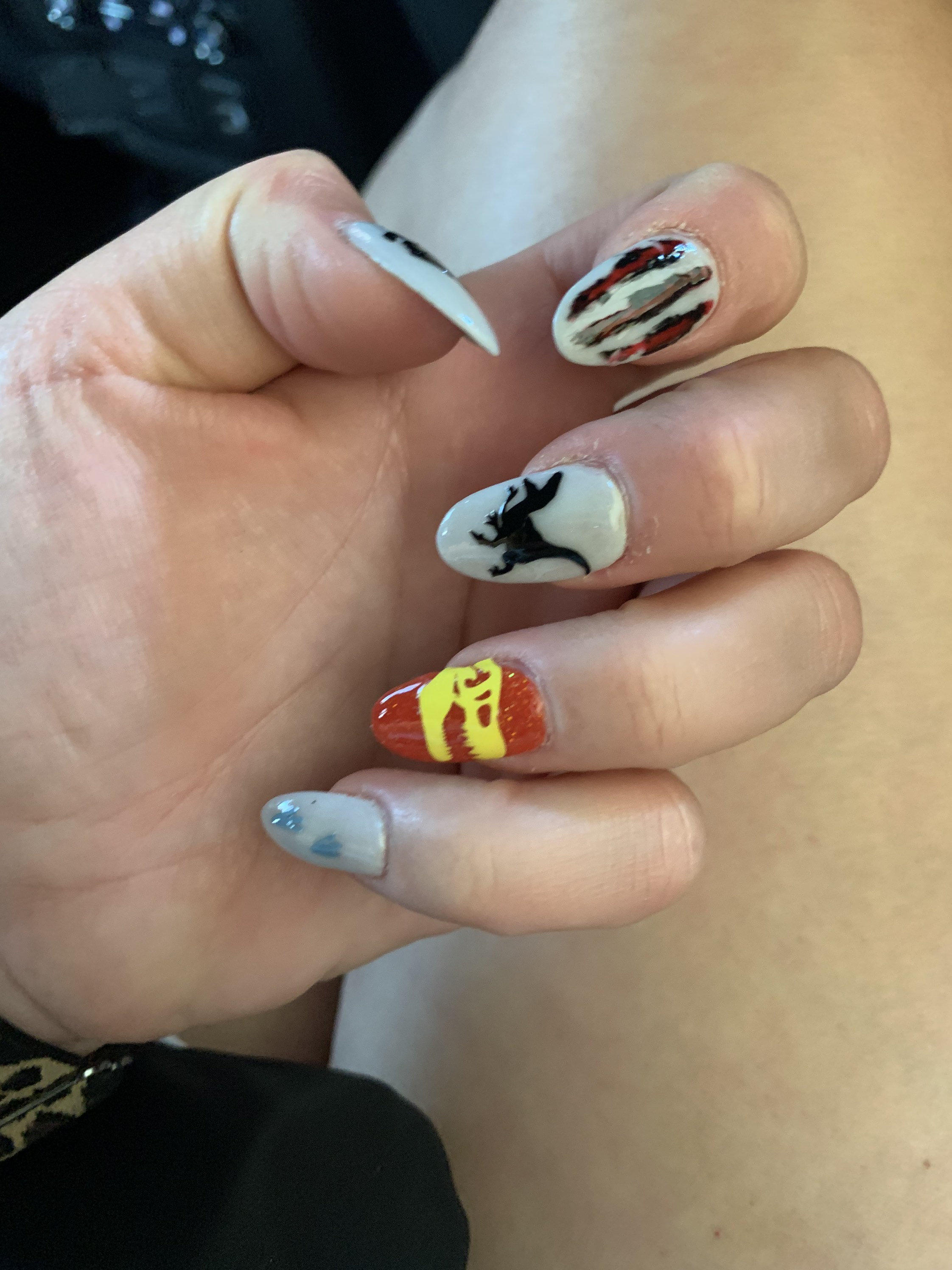 Jurassic Park / Jurassic World Nail Stickers | Etsy