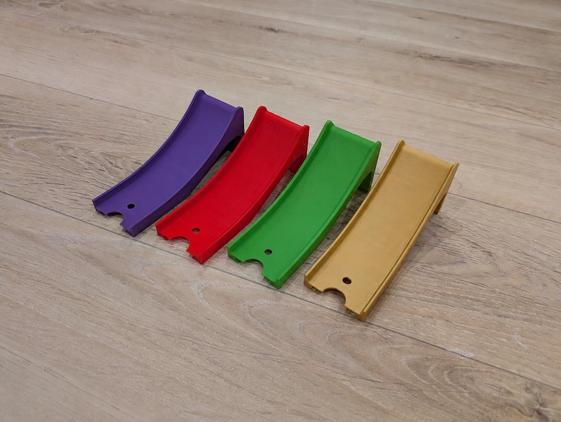 Jump Ramp for 1/64 Miniature Car Tracks - Small Jump for Stunts - 3D ...