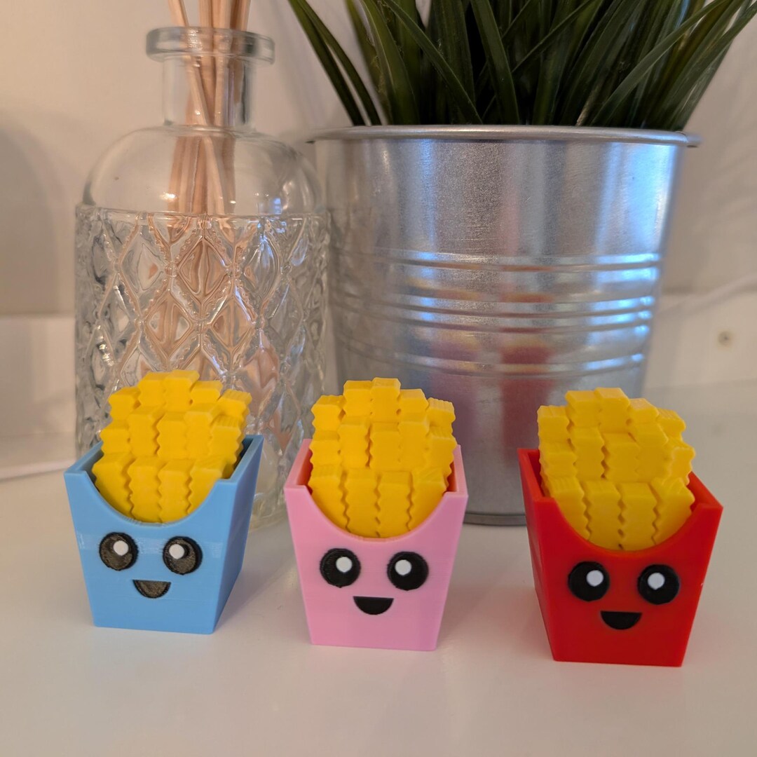 Clicky Fries Buddy | the Fun and Stress-relieving Desk Toy! - Etsy