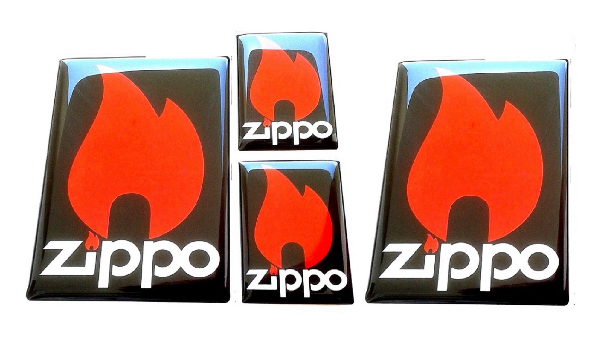 2 2 Zippo 3D Sticker Decal Aufkleber Adesivi Resinati | Etsy