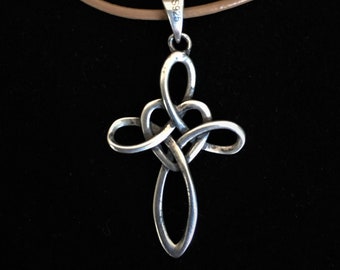 Infinity Cross Heart | Etsy