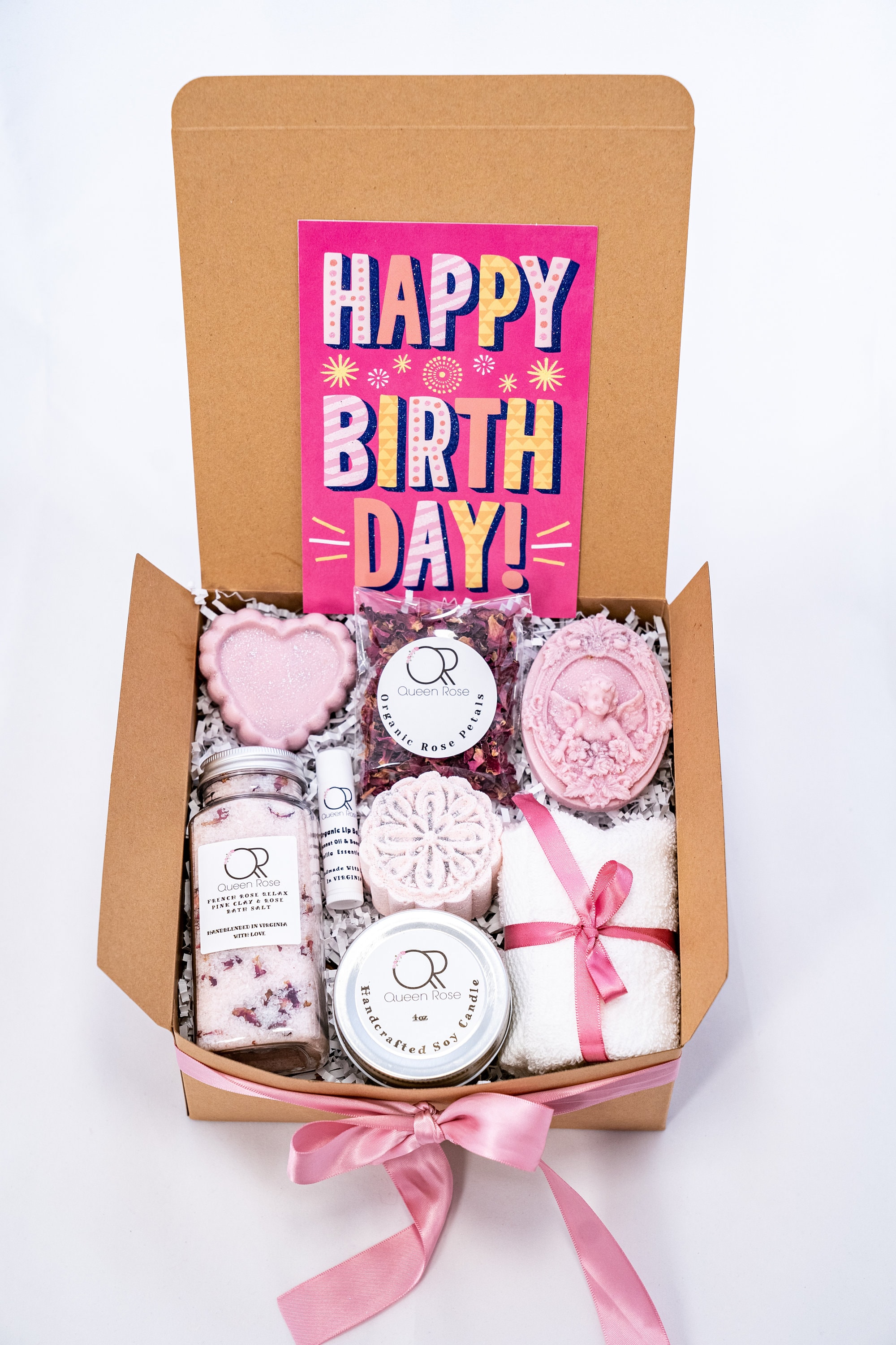 Happy Birthday Spa Gift Set Box/ Women Birthday Gift Box / Mom | Etsy