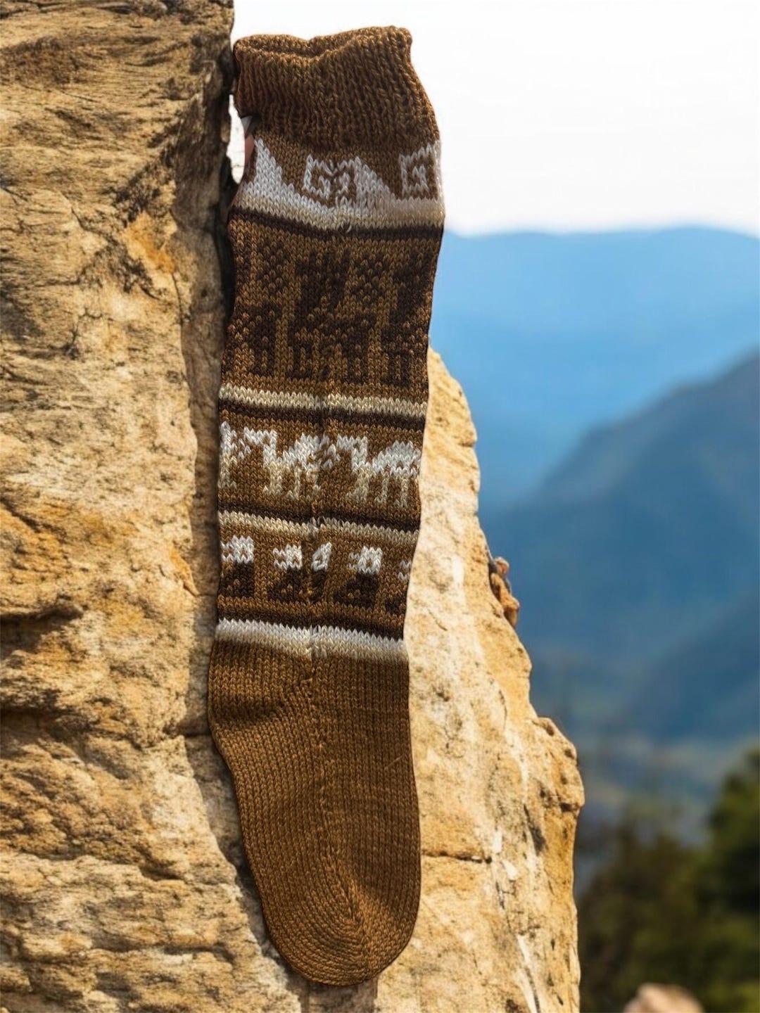 Alpaca Socks, Handmade Artisan Peru Socks, Warm Alpaca Socks - Etsy