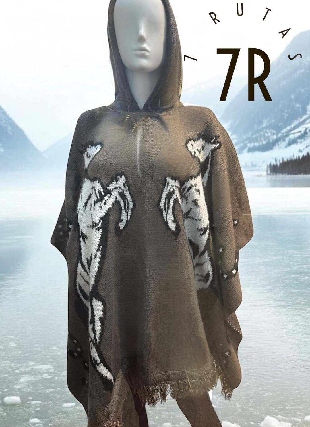 Wool Poncho, Alpaca Wool Poncho, Midwest Poncho Styles, Native Ponchos ...