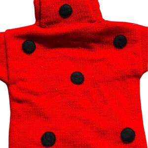 Lady Bug Sweater, Kids Animal Sweaters, Kids Lady Bug Jacket , Baby and ...