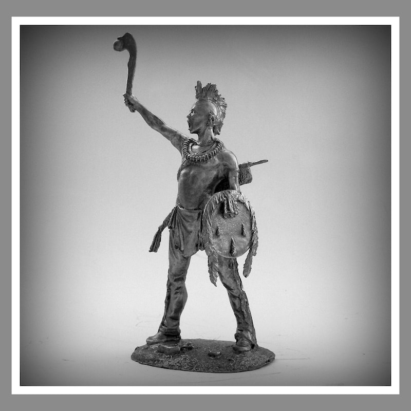 Miniature Native American Figurines - Etsy