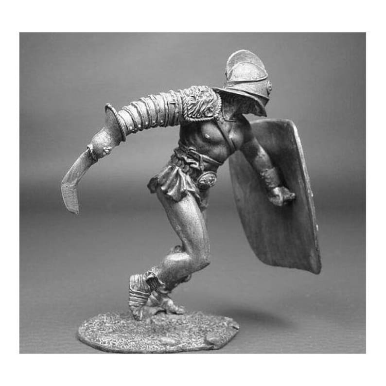 Action Figure Toys Gladiator Secutor Roman Empire 54 Mm Figure 1/32 ...