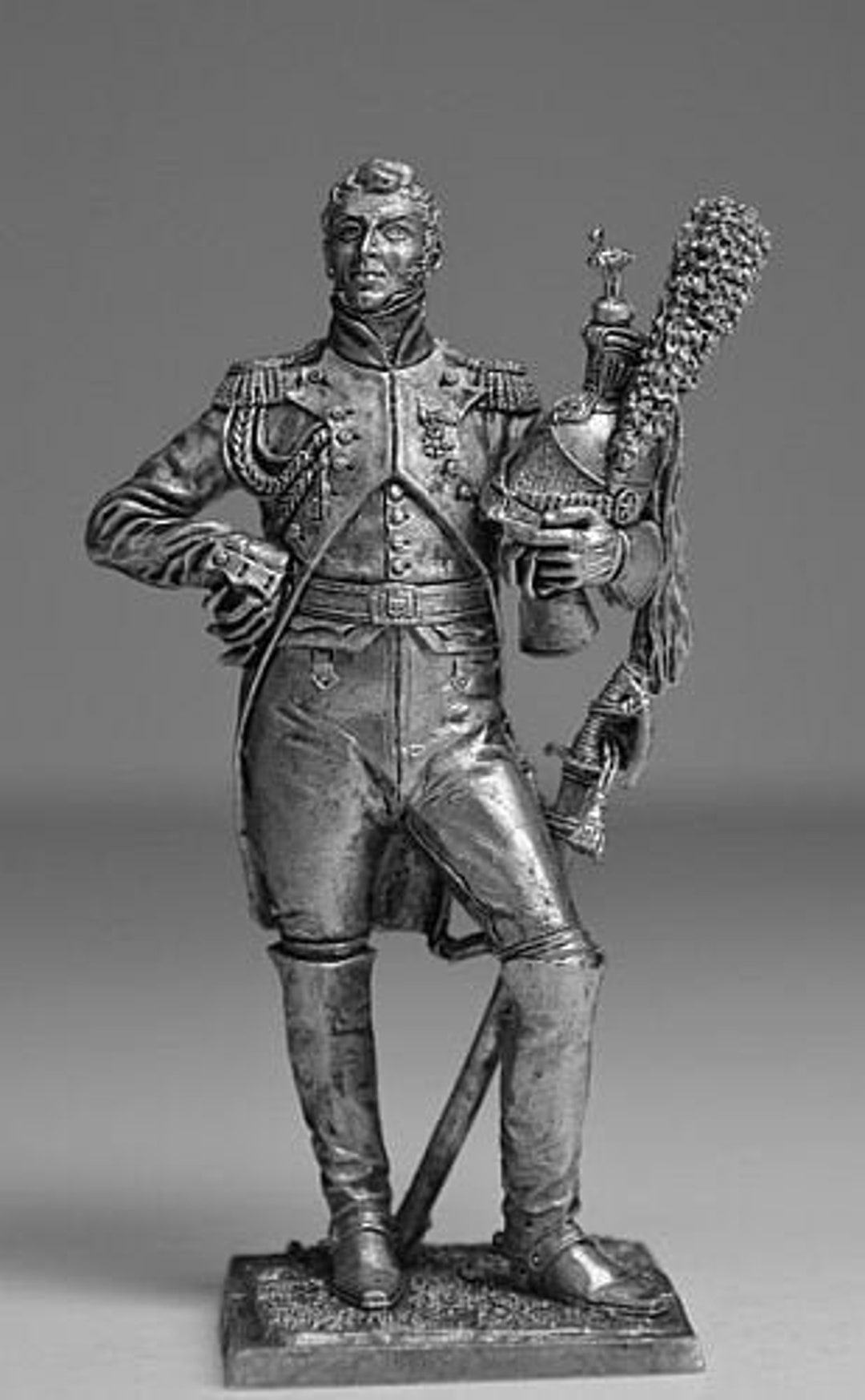 Handmade Toy Soldiers French Army Napoleonic Wars Dragoon Officer 54 Mm ...