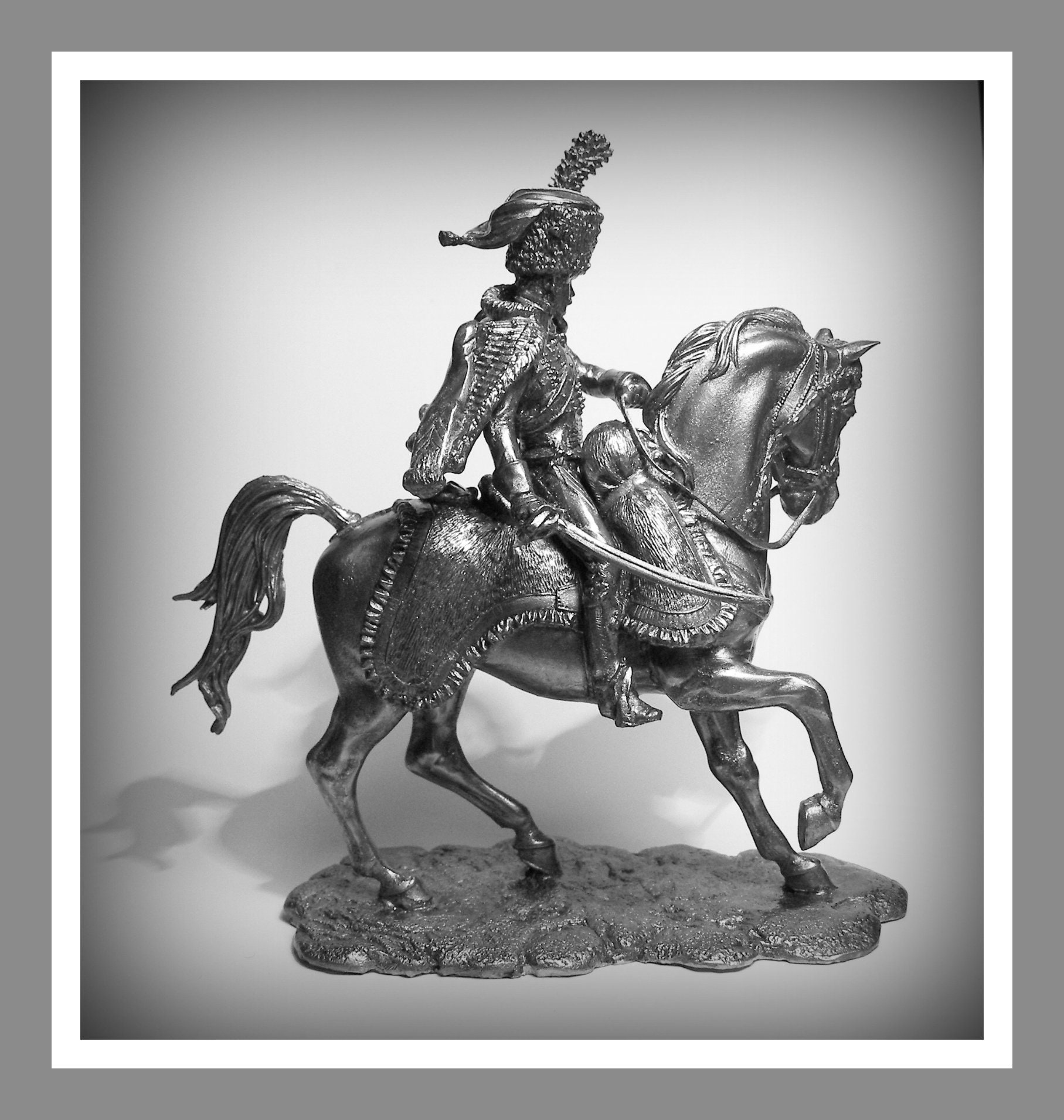 Toy Soldiers Guard Horse Huntsman French Army Napoleonic Wars 75 Mm ...